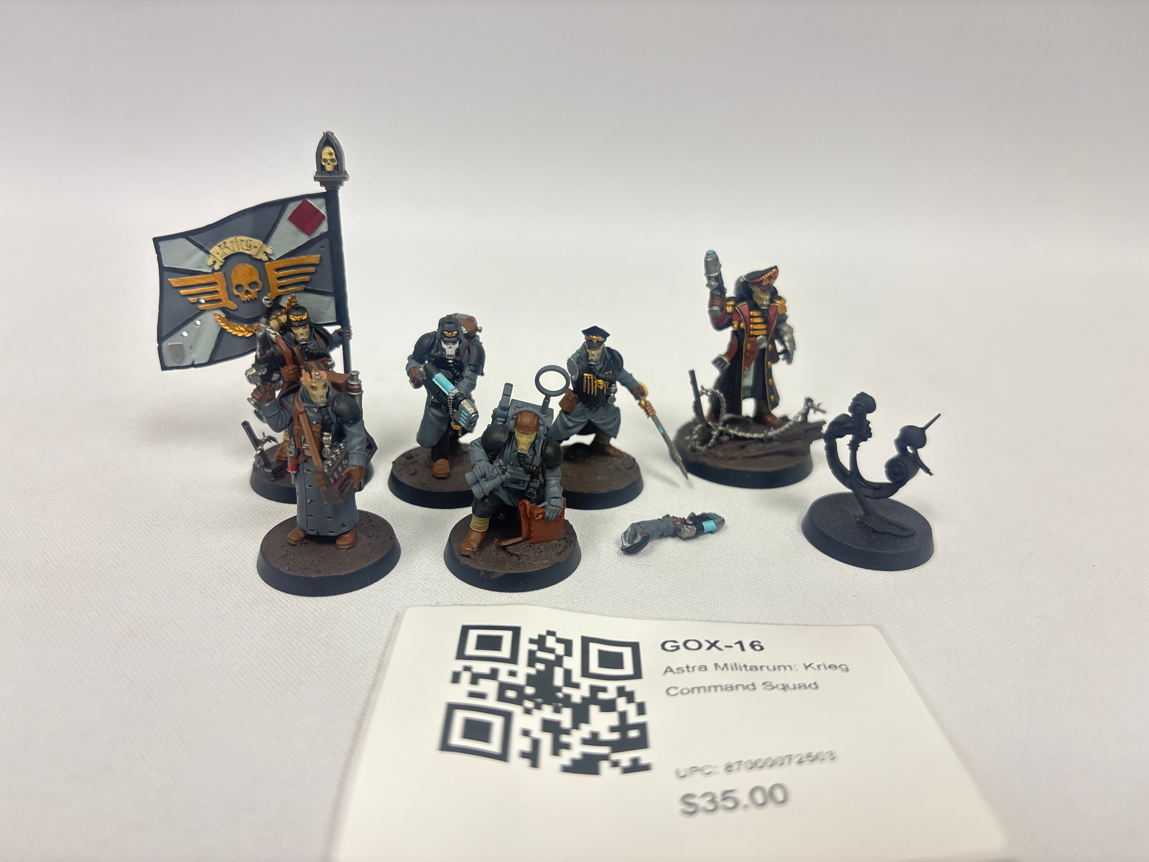 Astra Militarum: Krieg Command Squad GOX-16 | Frontline Gaming