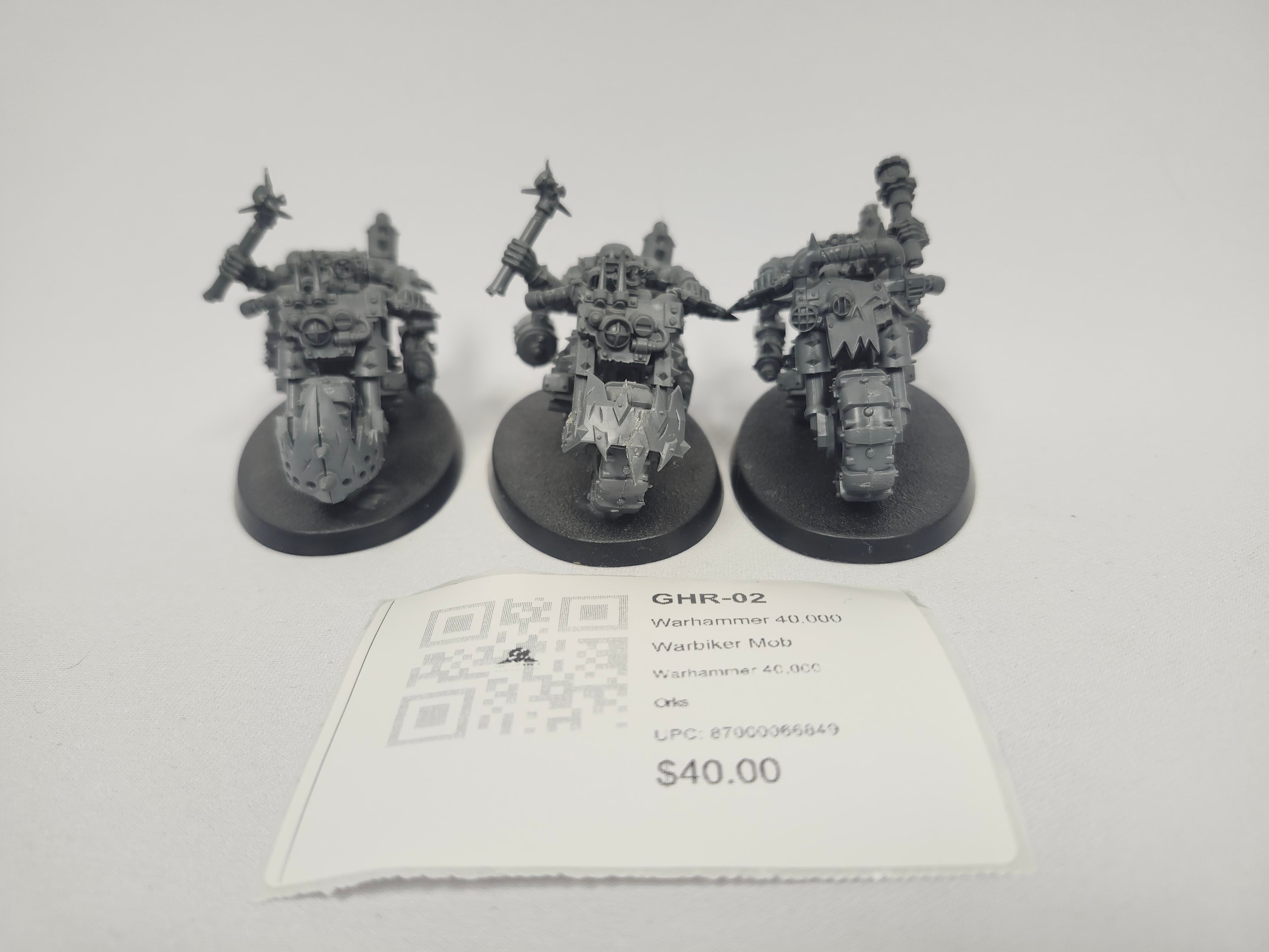 Warhammer 40,000 Warbiker Mob GHR-02 | Frontline Gaming