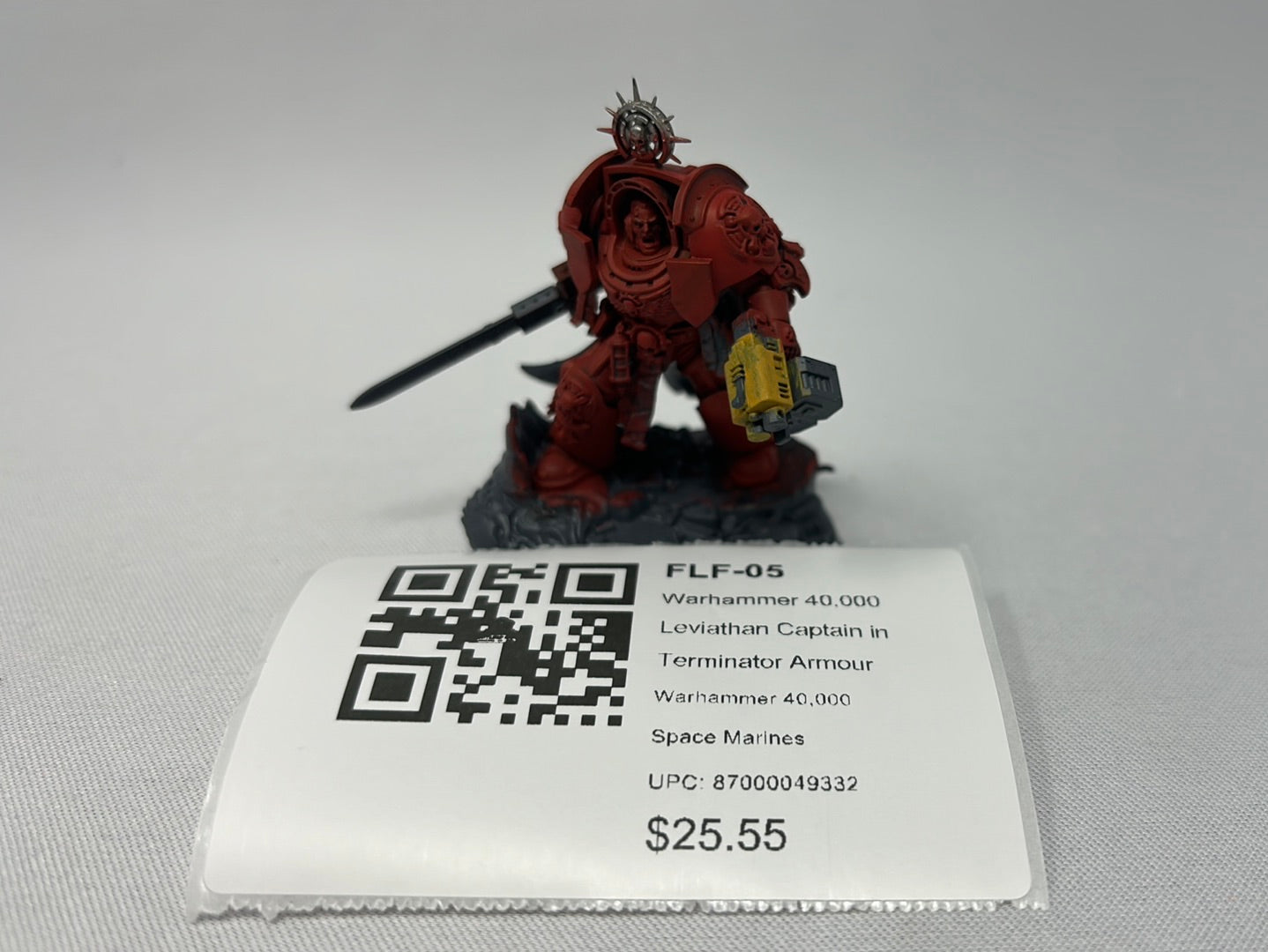 Warhammer 40,000 Leviathan Captain in Terminator Armour FLF-05 ...