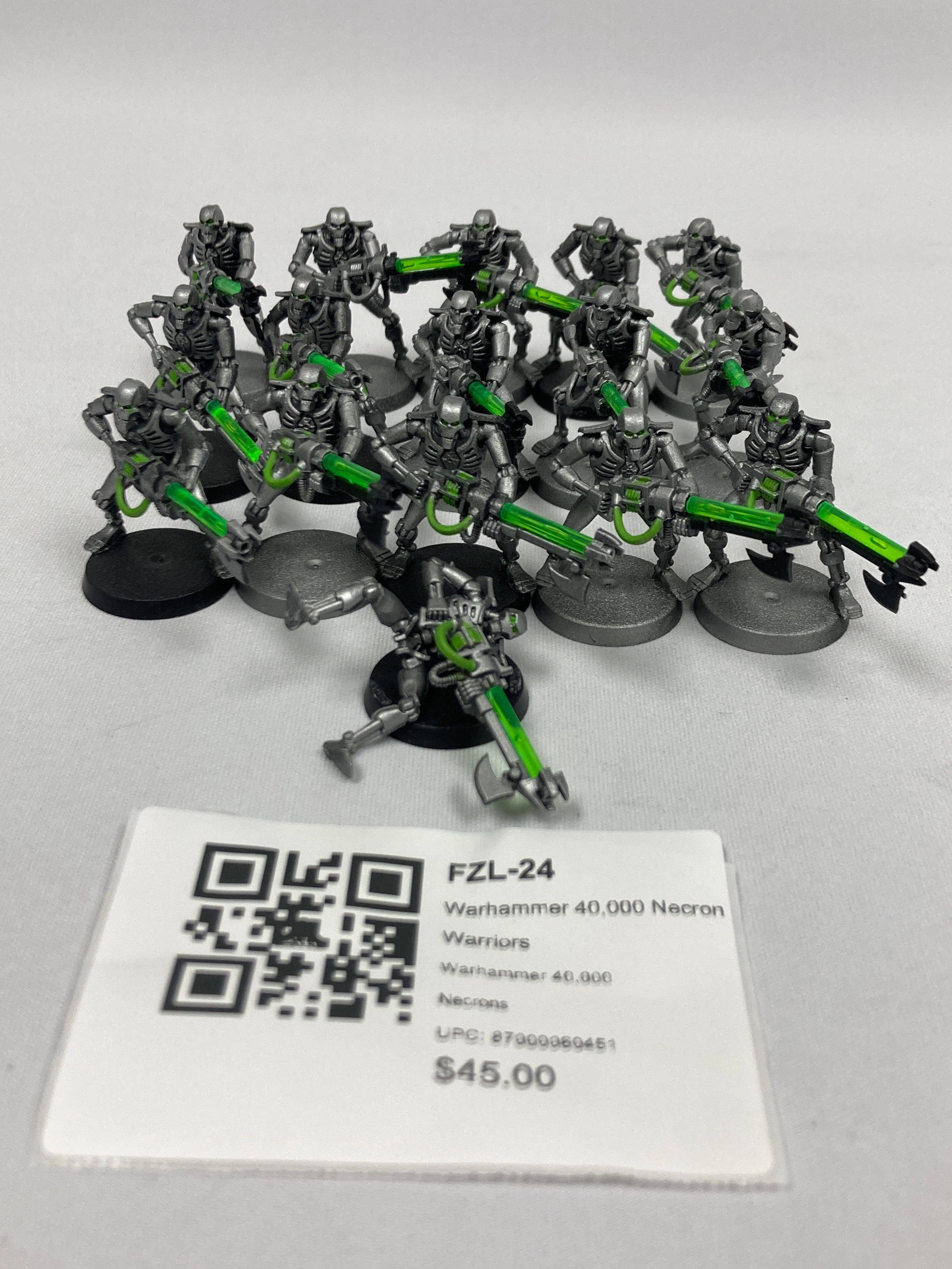 Warhammer 40,000 Necron Warriors FZL-24 | Frontline Gaming