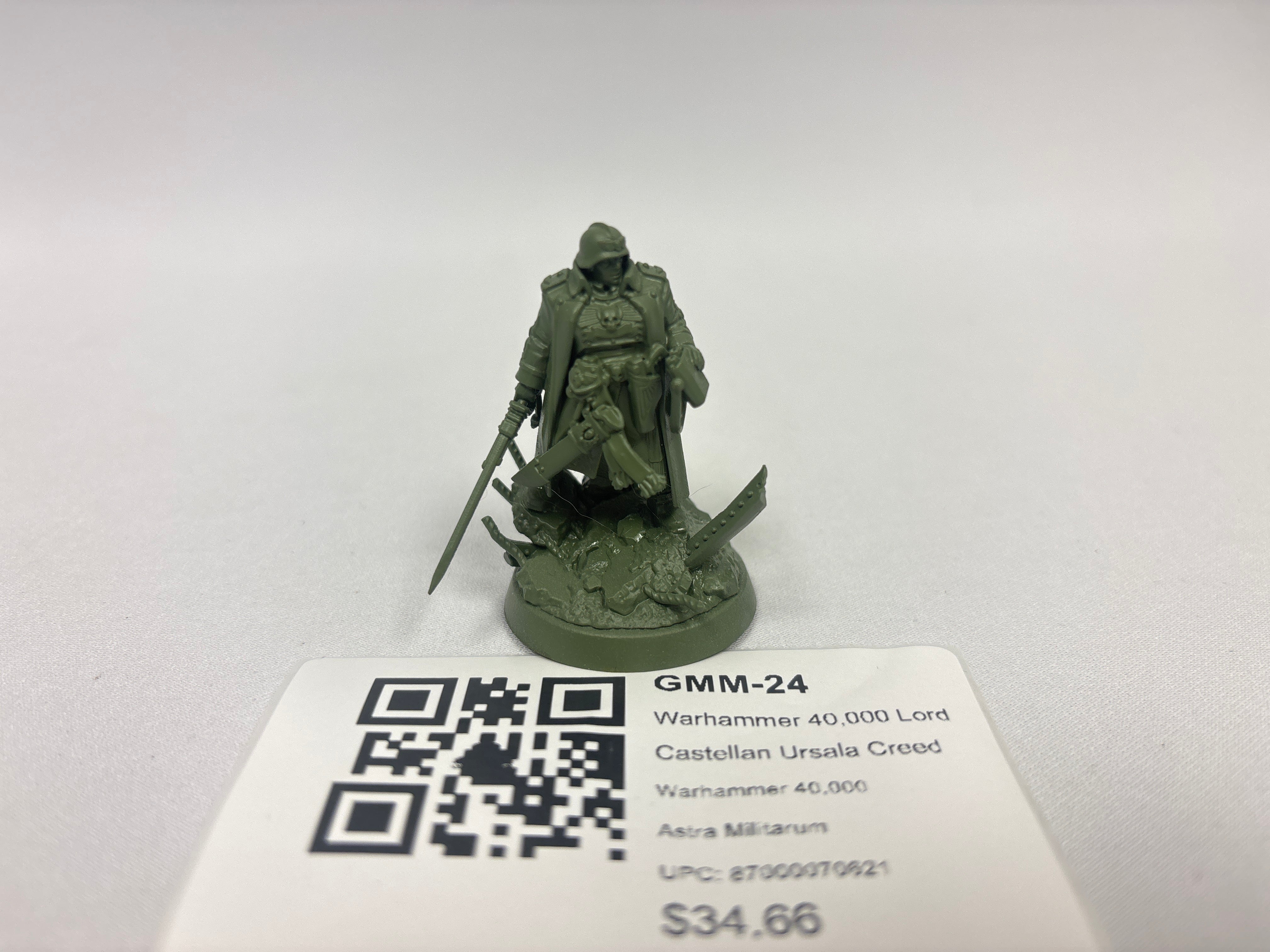 Warhammer 40,000 Lord Castellan Ursala Creed GMM-24 | Frontline Gaming