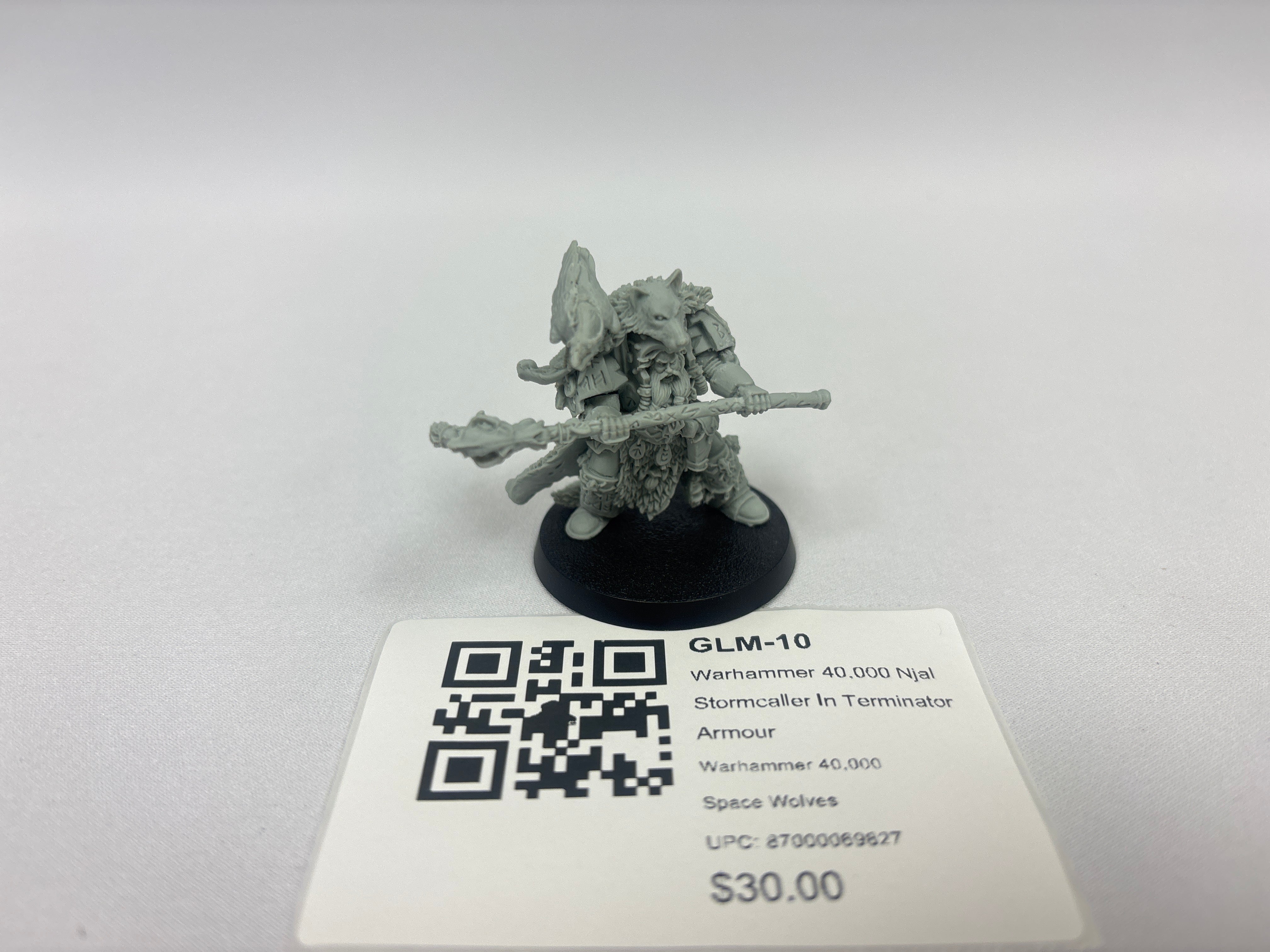Warhammer 40,000 Njal Stormcaller In Terminator Armour GLM-10 ...