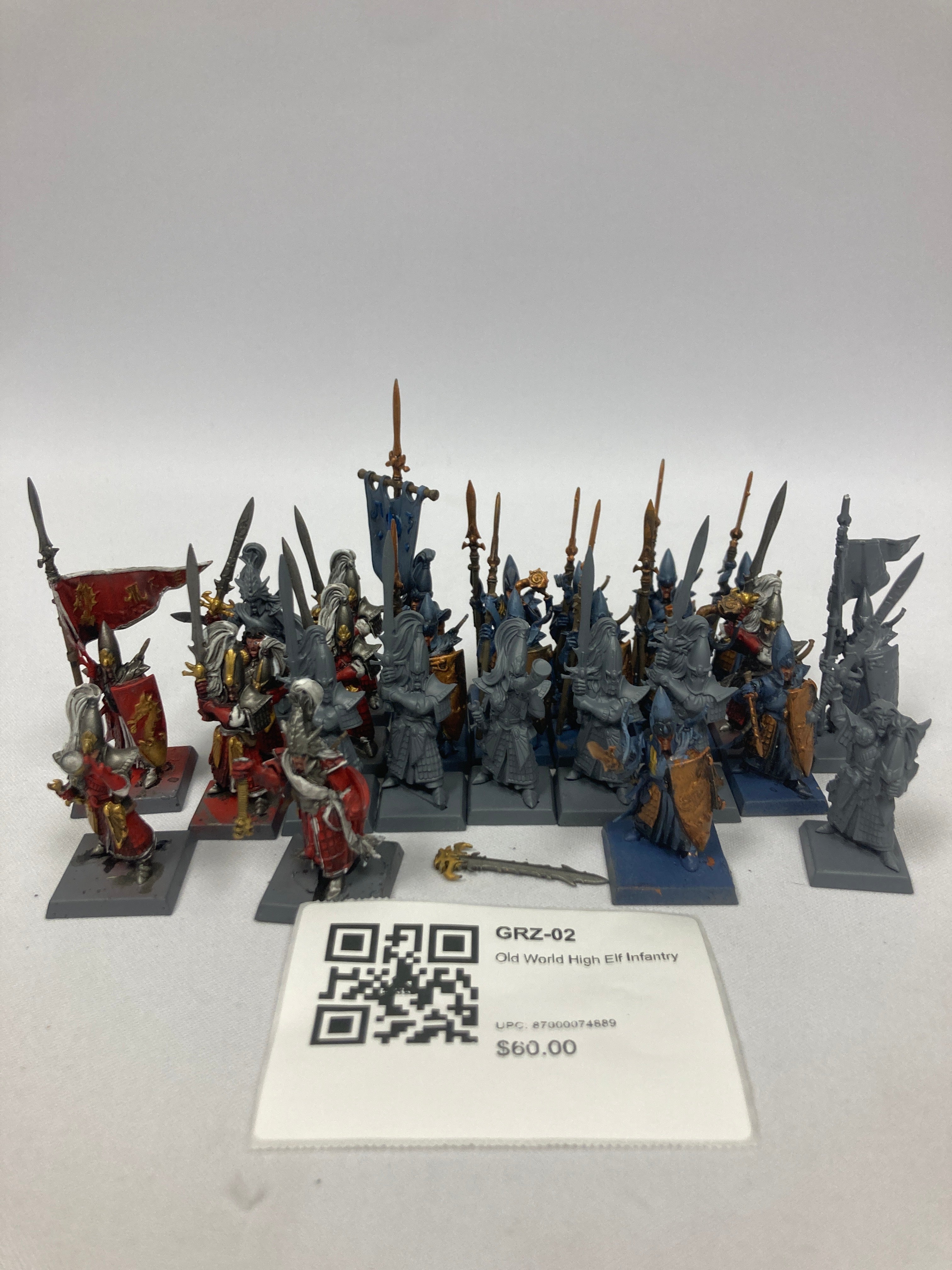 Old World High Elf Infantry GRZ-02 | Frontline Gaming