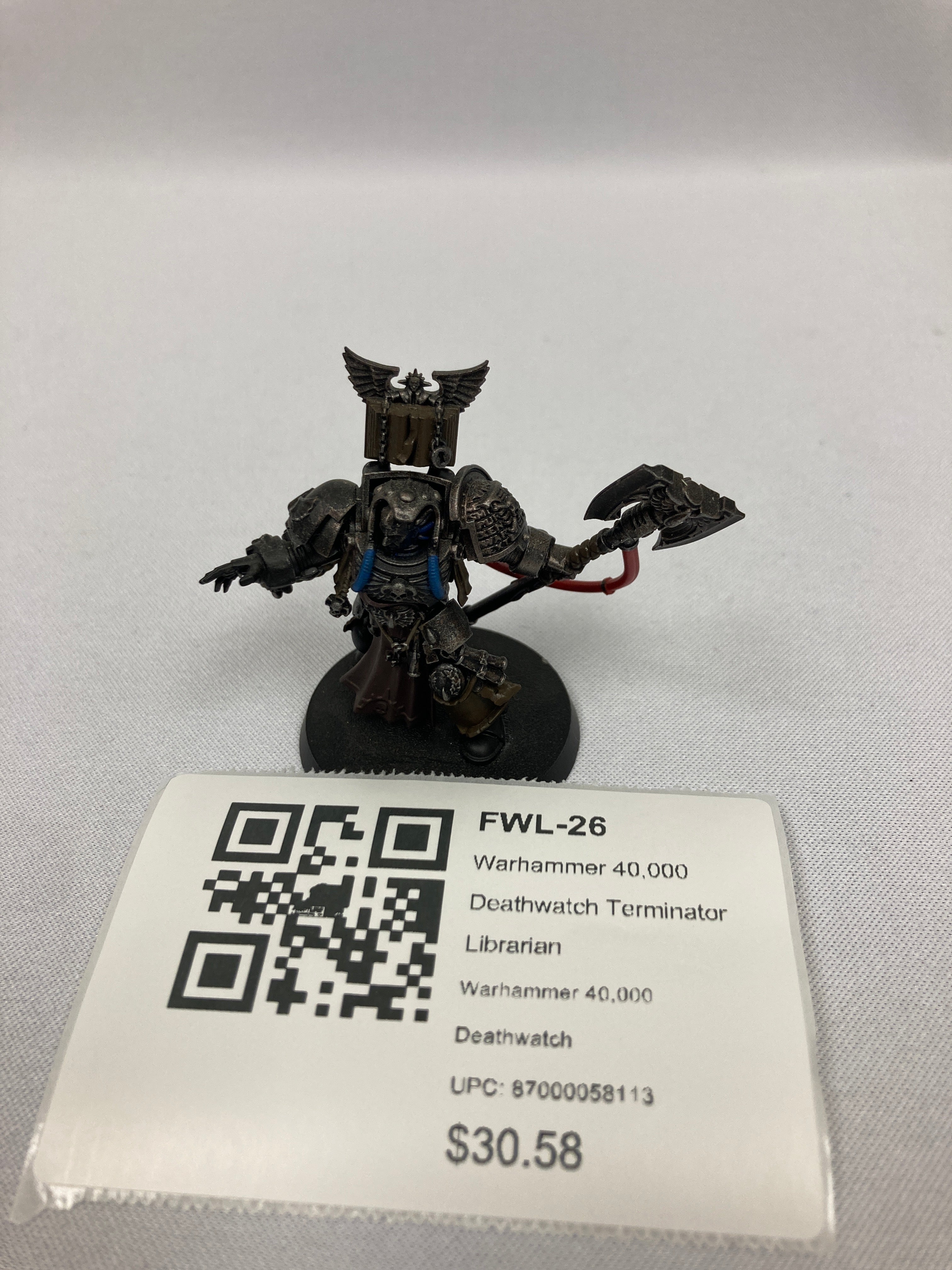 Warhammer 40,000 Deathwatch Terminator Librarian FWL-26 | Frontline Gaming