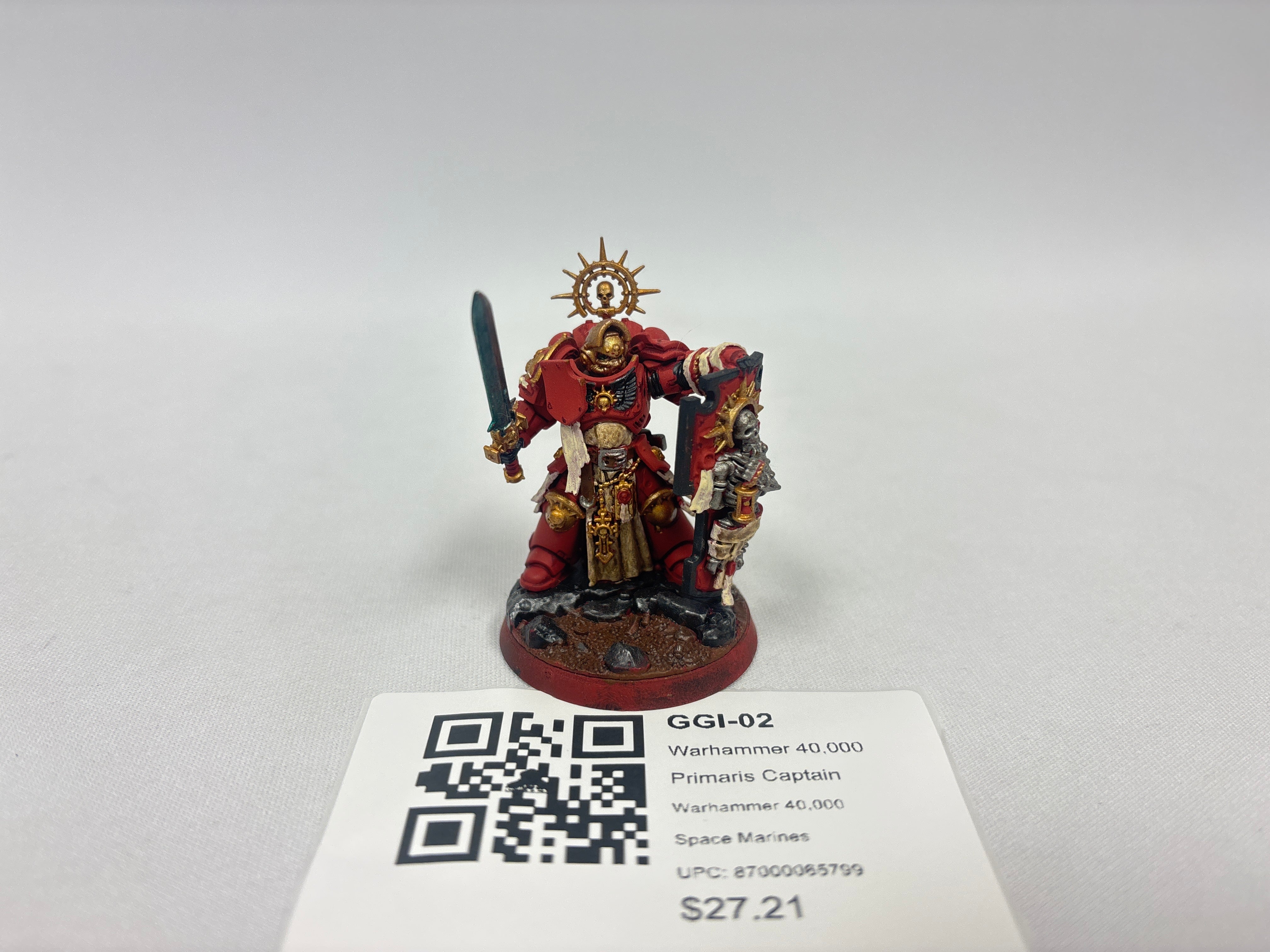 Warhammer 40,000 Primaris Captain GGI-02 | Frontline Gaming