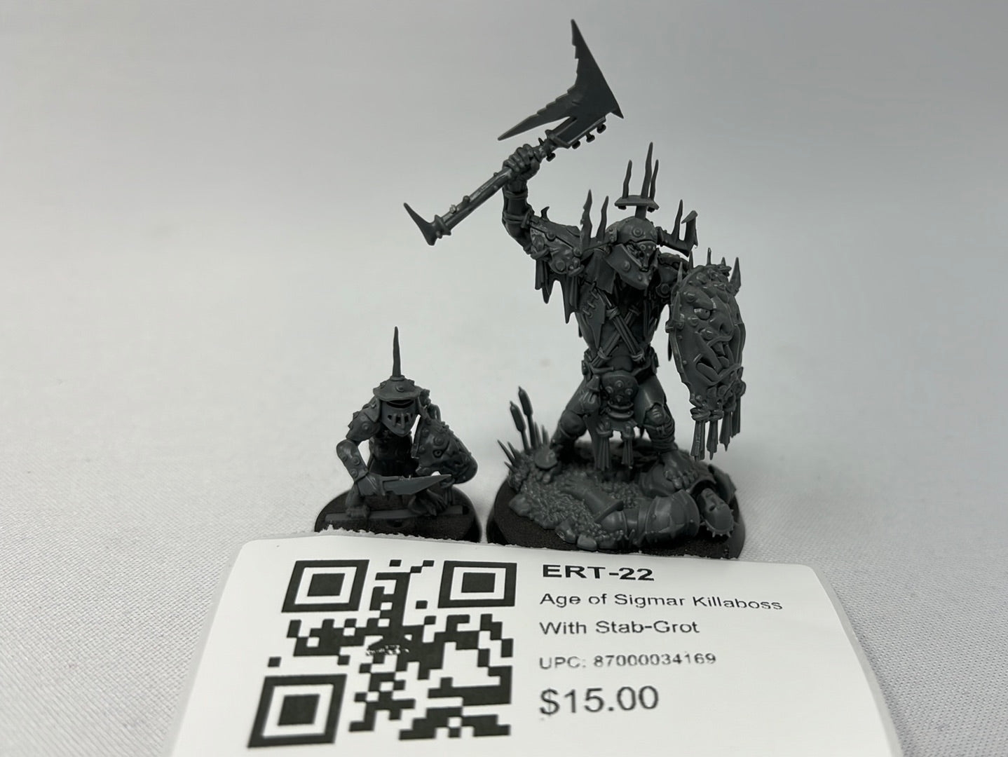 Age of Sigmar Killaboss With Stab-Grot ERT-22 | Frontline Gaming