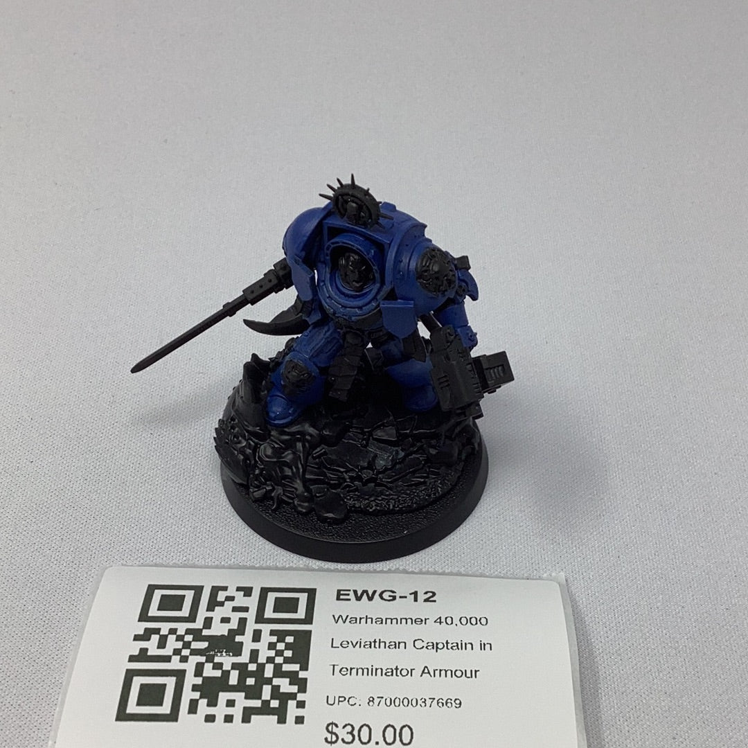 Warhammer 40,000 Leviathan Captain in Terminator Armour EWG-12 ...
