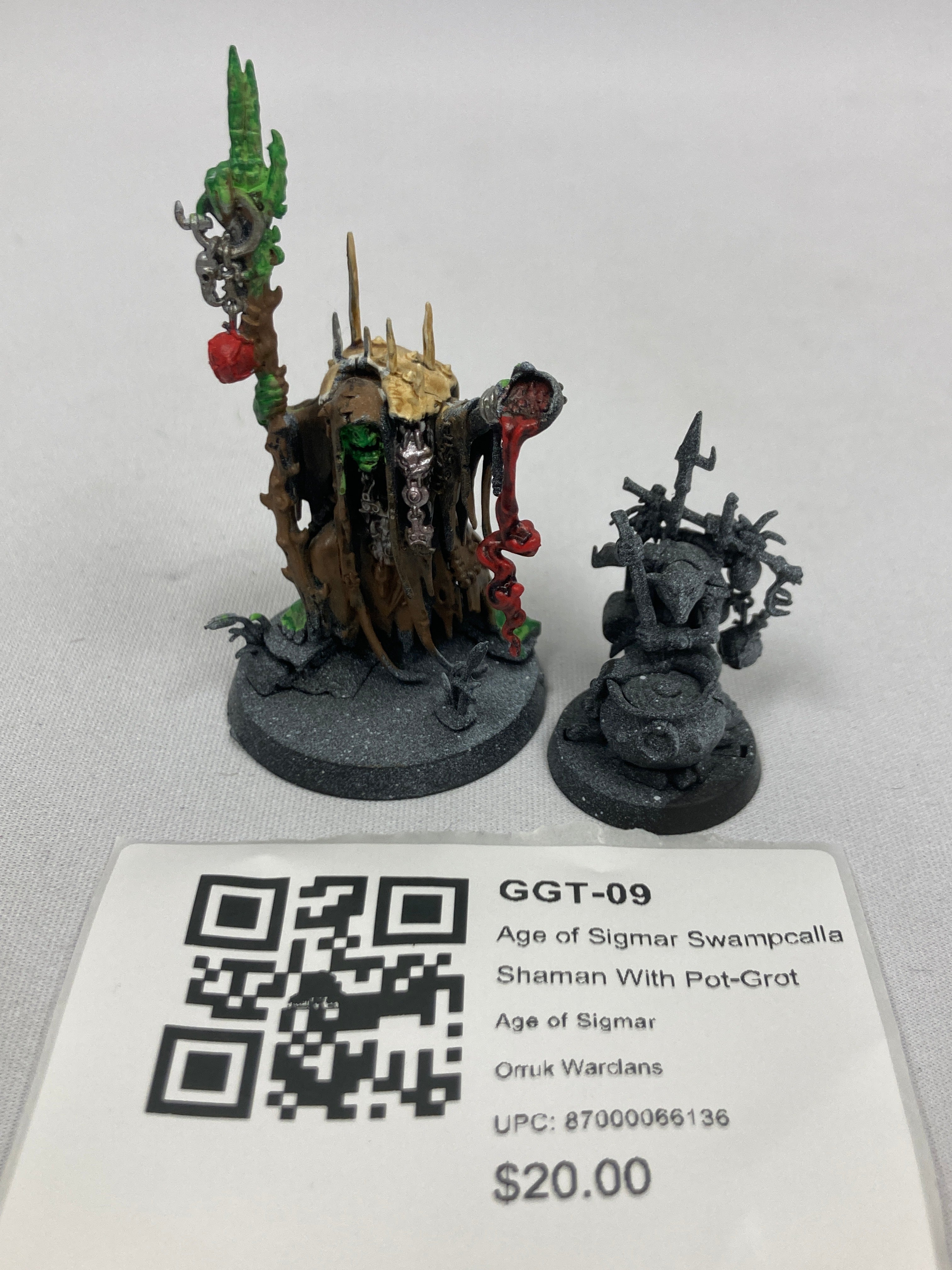 Age of Sigmar Swampcalla Shaman With Pot-Grot GGT-09 | Frontline Gaming