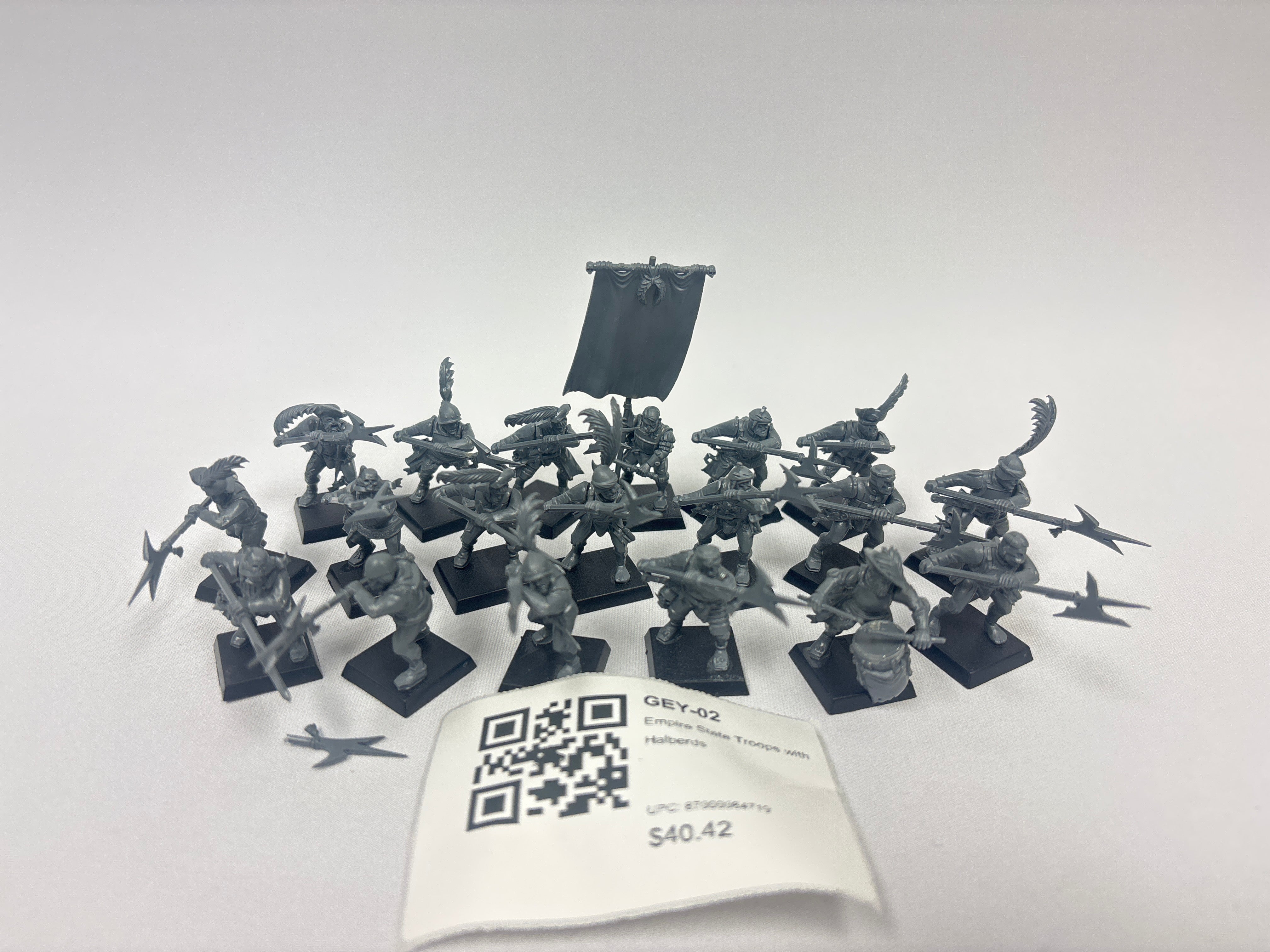 Empire State Troops with Halberds GEY-02 | Frontline Gaming