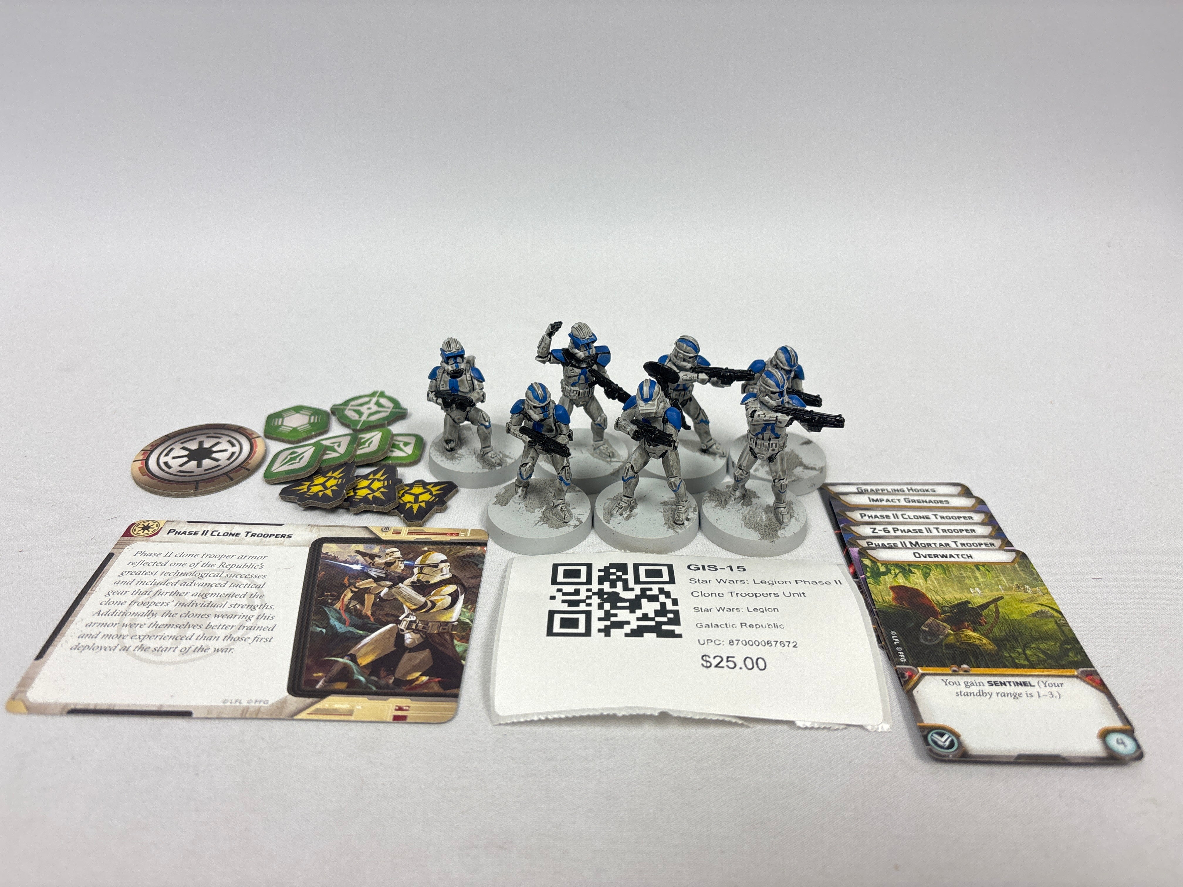 Star Wars: Legion Phase II Clone Troopers Unit GIS-15 | Frontline Gaming