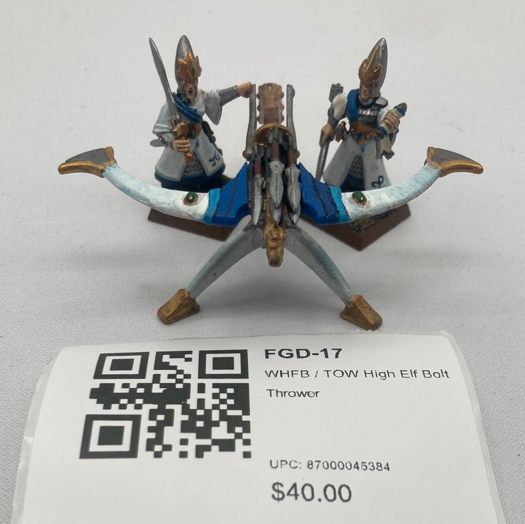 WHFB / TOW High Elf Bolt Thrower FGD-17 | Frontline Gaming