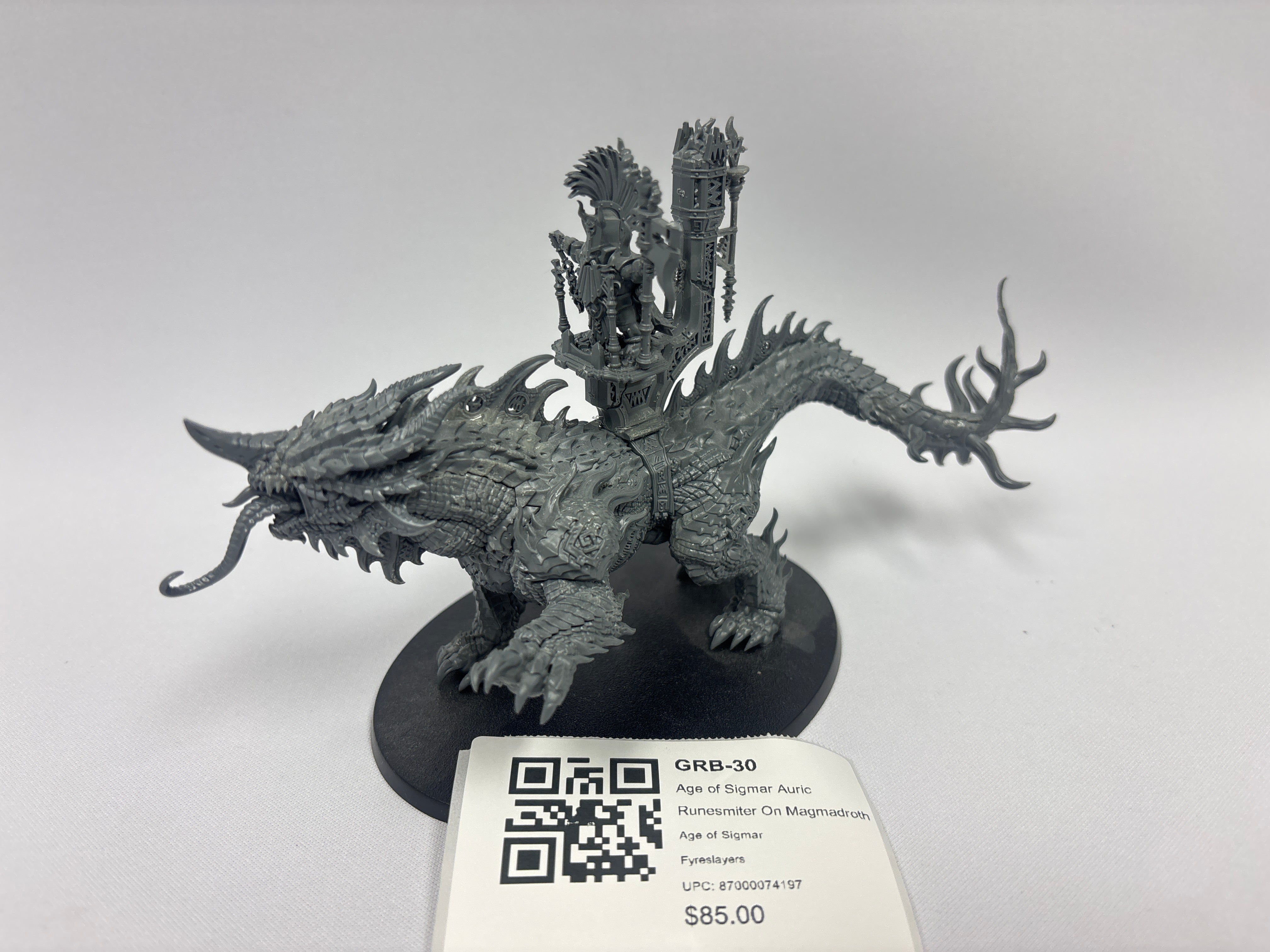 Age of Sigmar Auric Runesmiter On Magmadroth GRB-30 | Frontline Gaming