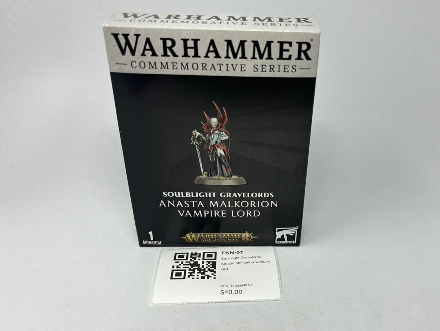 Soulblight Gravelords Anasta Malkorion vampire lord FKN-07 | Frontline ...