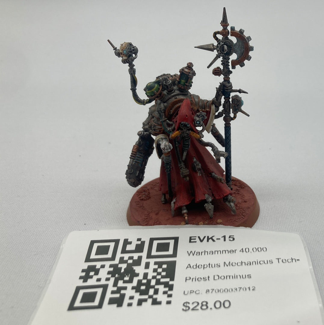 Warhammer 40,000 Adeptus Mechanicus Tech-Priest Dominus EVK-15 ...