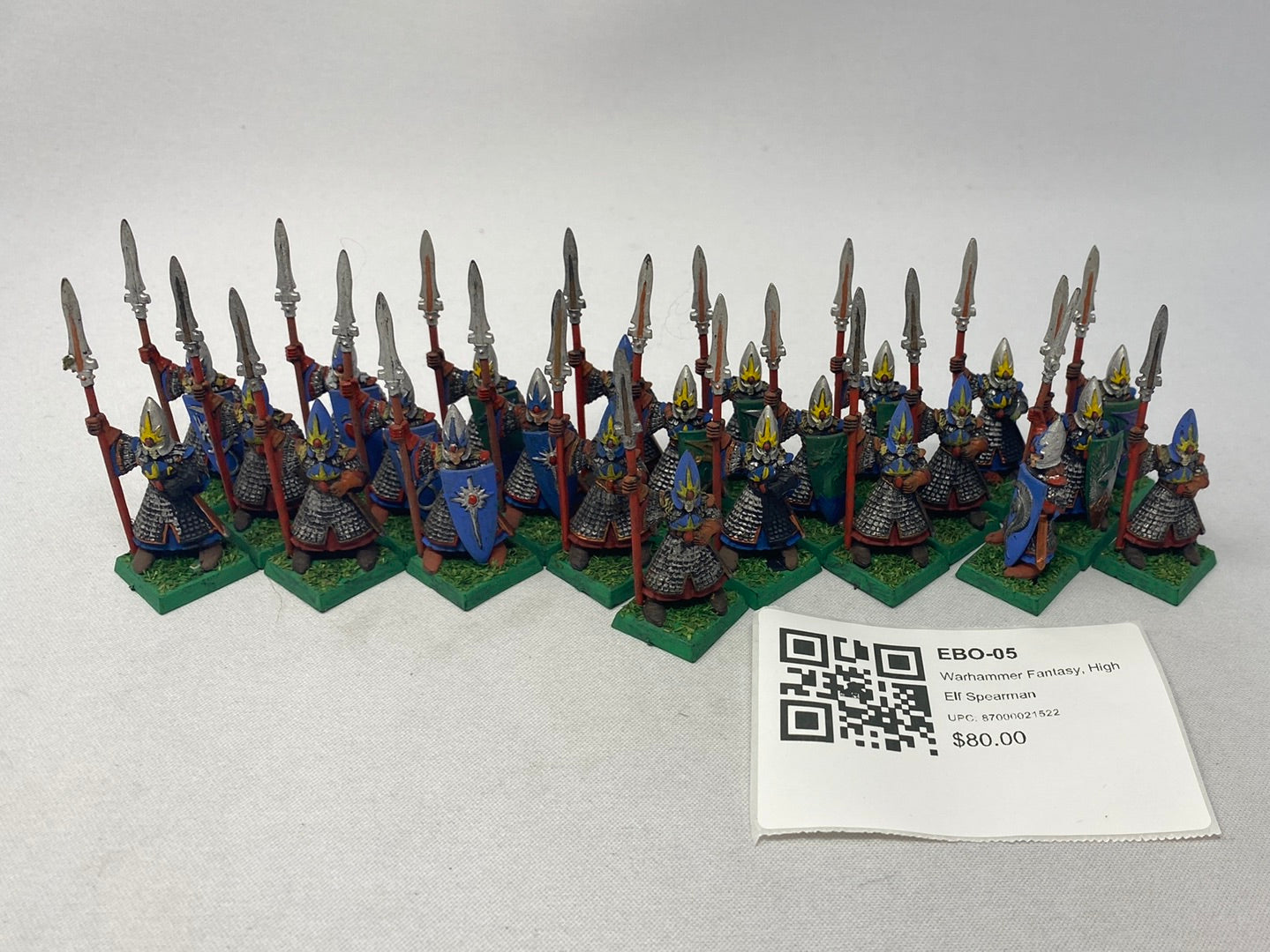 Warhammer Fantasy, High Elf Spearman EBO-05 | Frontline Gaming