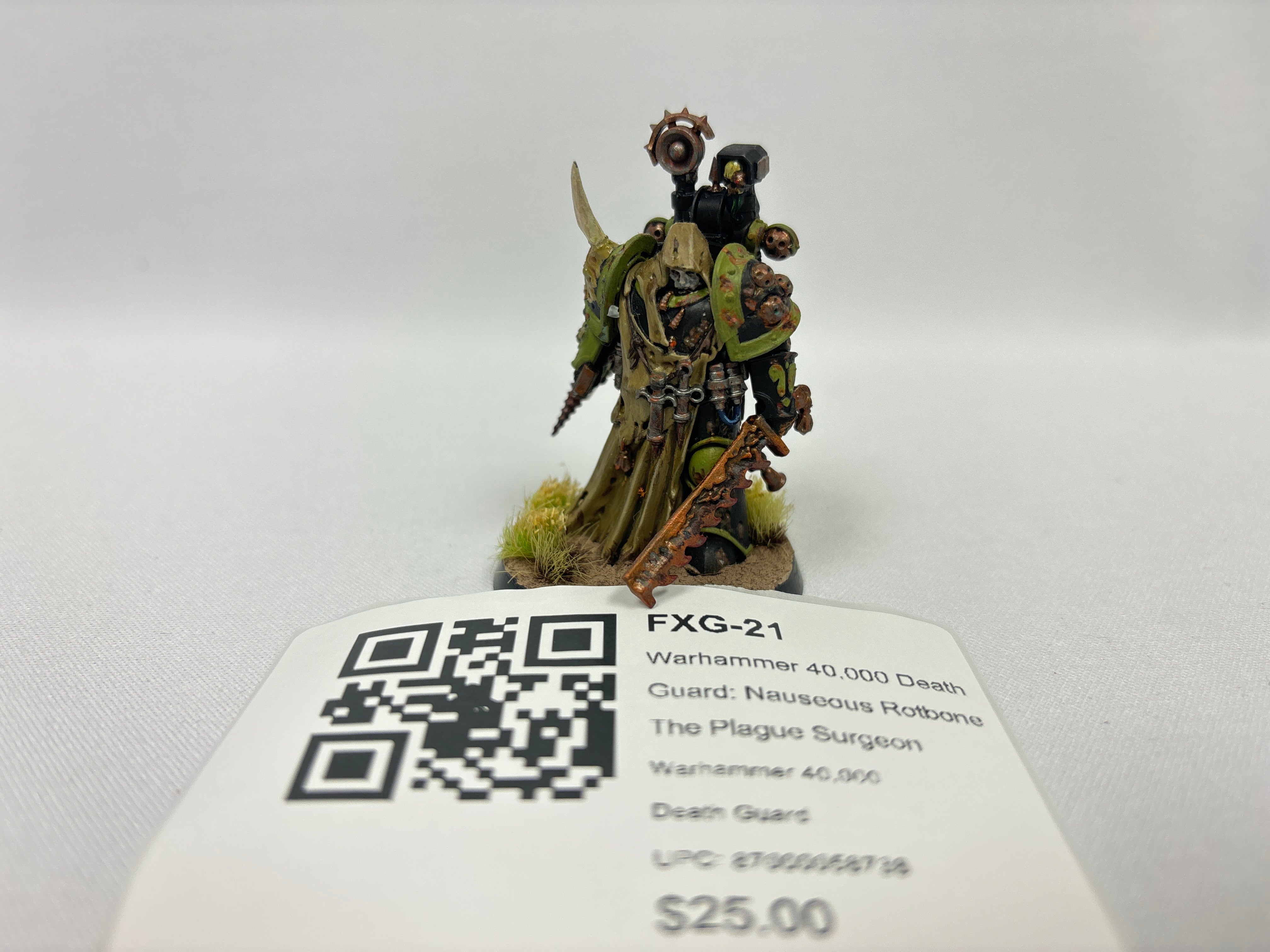 Warhammer 40,000 Death Guard: Nauseous Rotbone The Plague Surgeon FXG ...