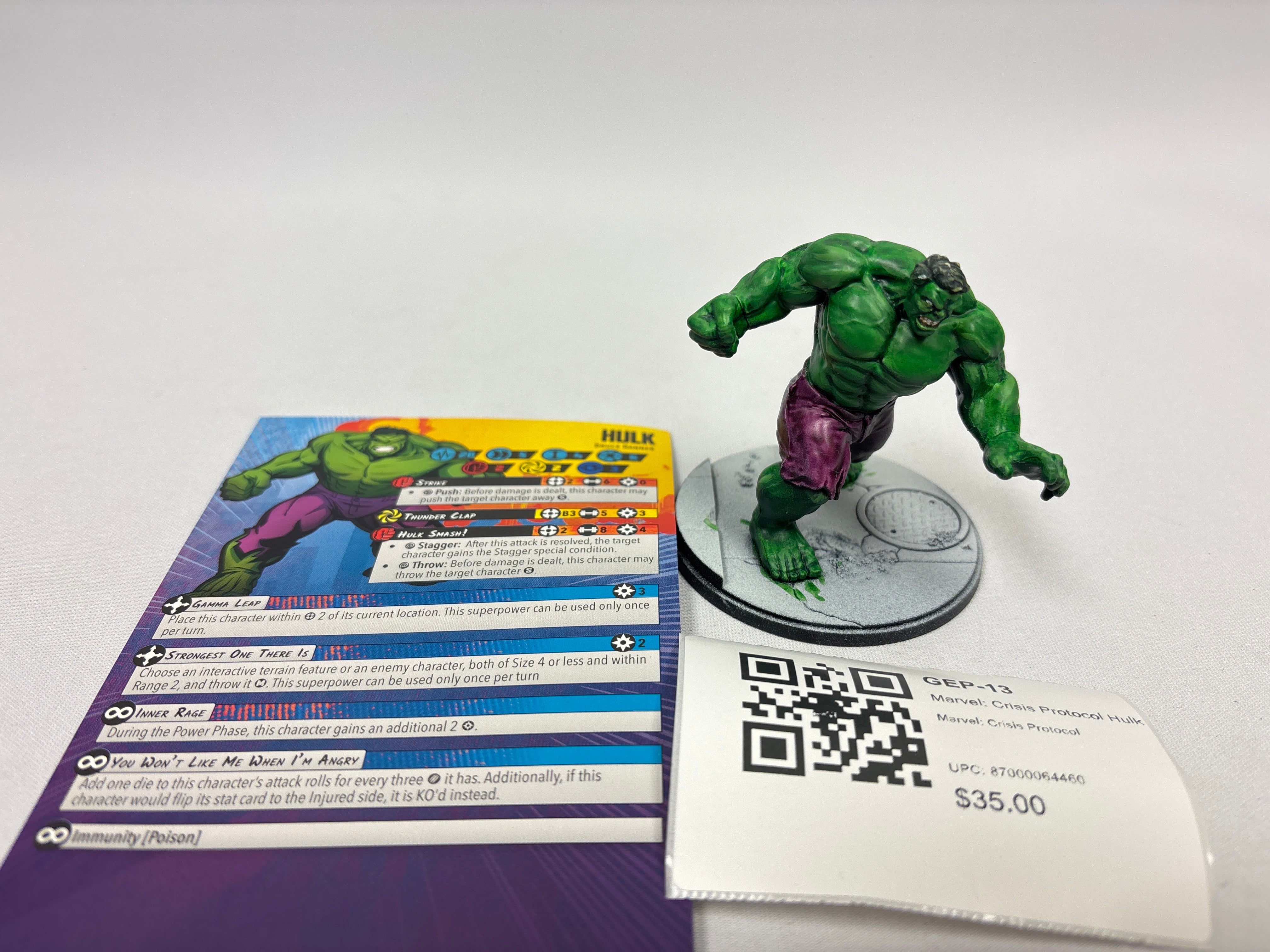 Marvel: Crisis Protocol Hulk GEP-13 | Frontline Gaming