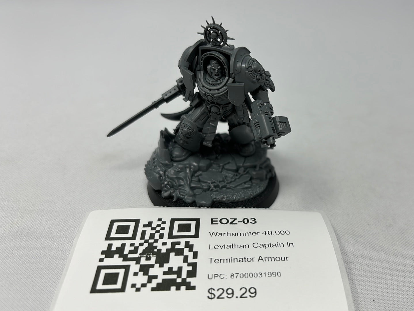 Warhammer 40,000 Leviathan Captain in Terminator Armour EOZ-03 ...