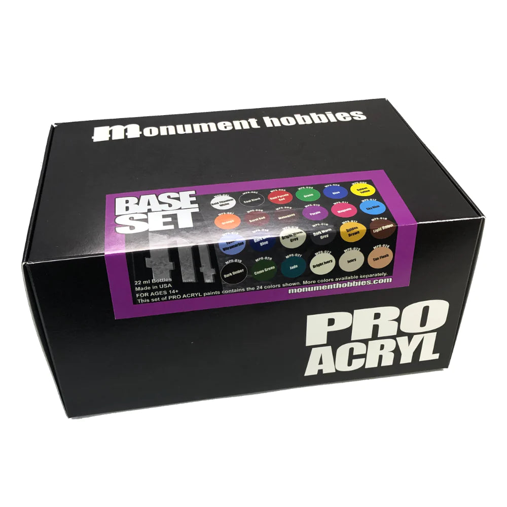 Pro Acryl Base Set – 24 Colors | Frontline Gaming