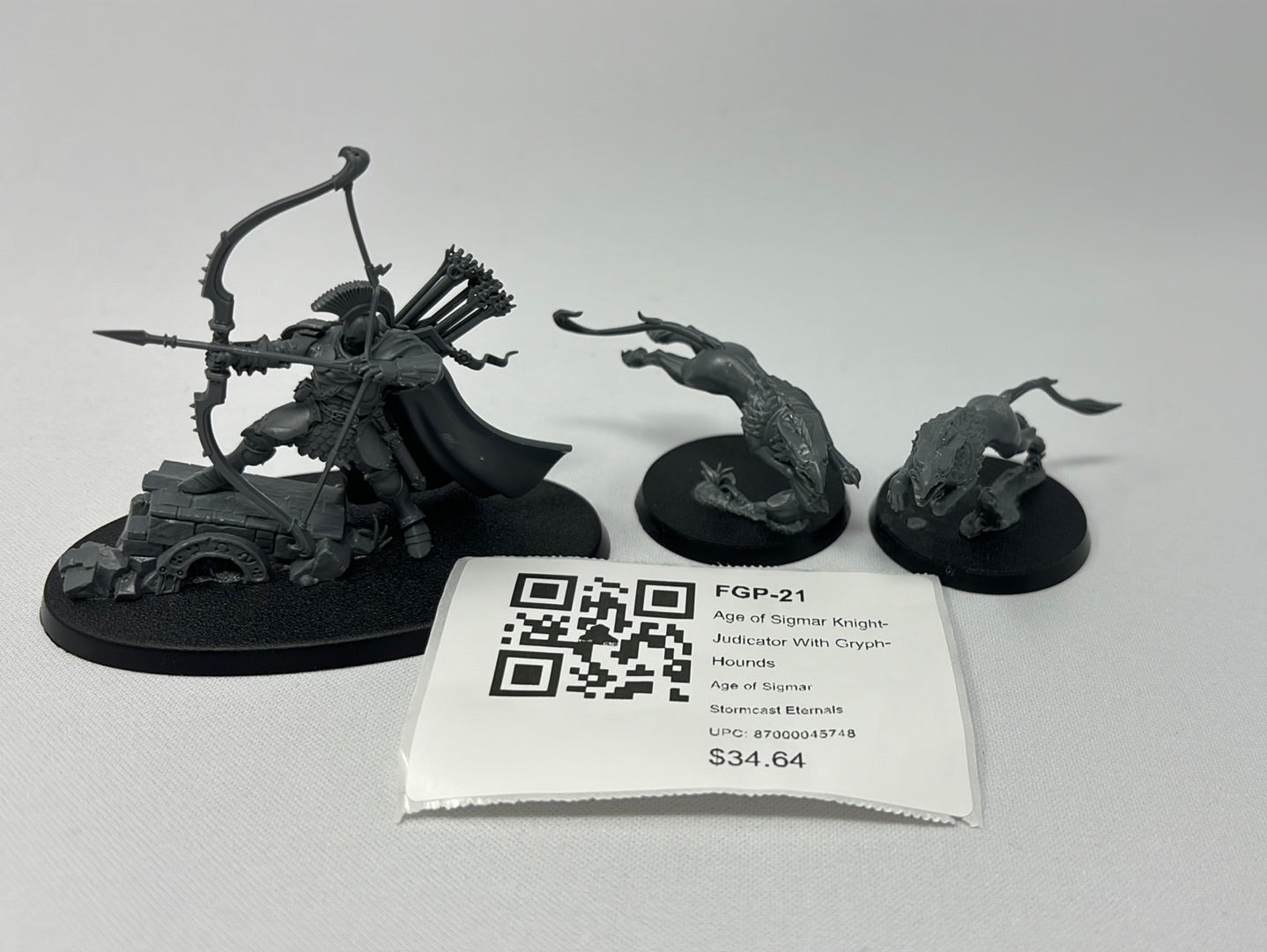 Age of Sigmar Knight-Judicator With Gryph-Hounds FGP-21 | Frontline Gaming