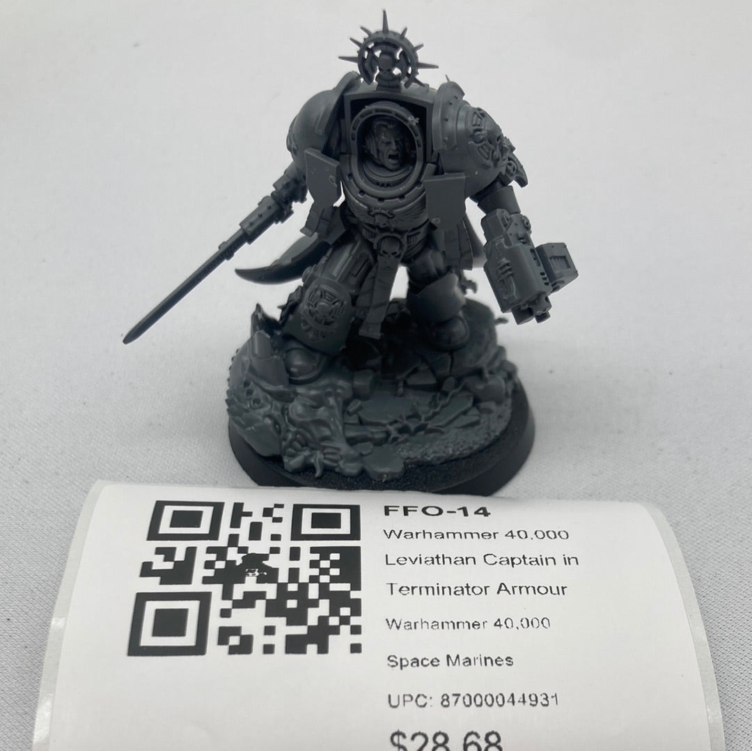 Warhammer 40,000 Leviathan Captain in Terminator Armour FFO-14 ...