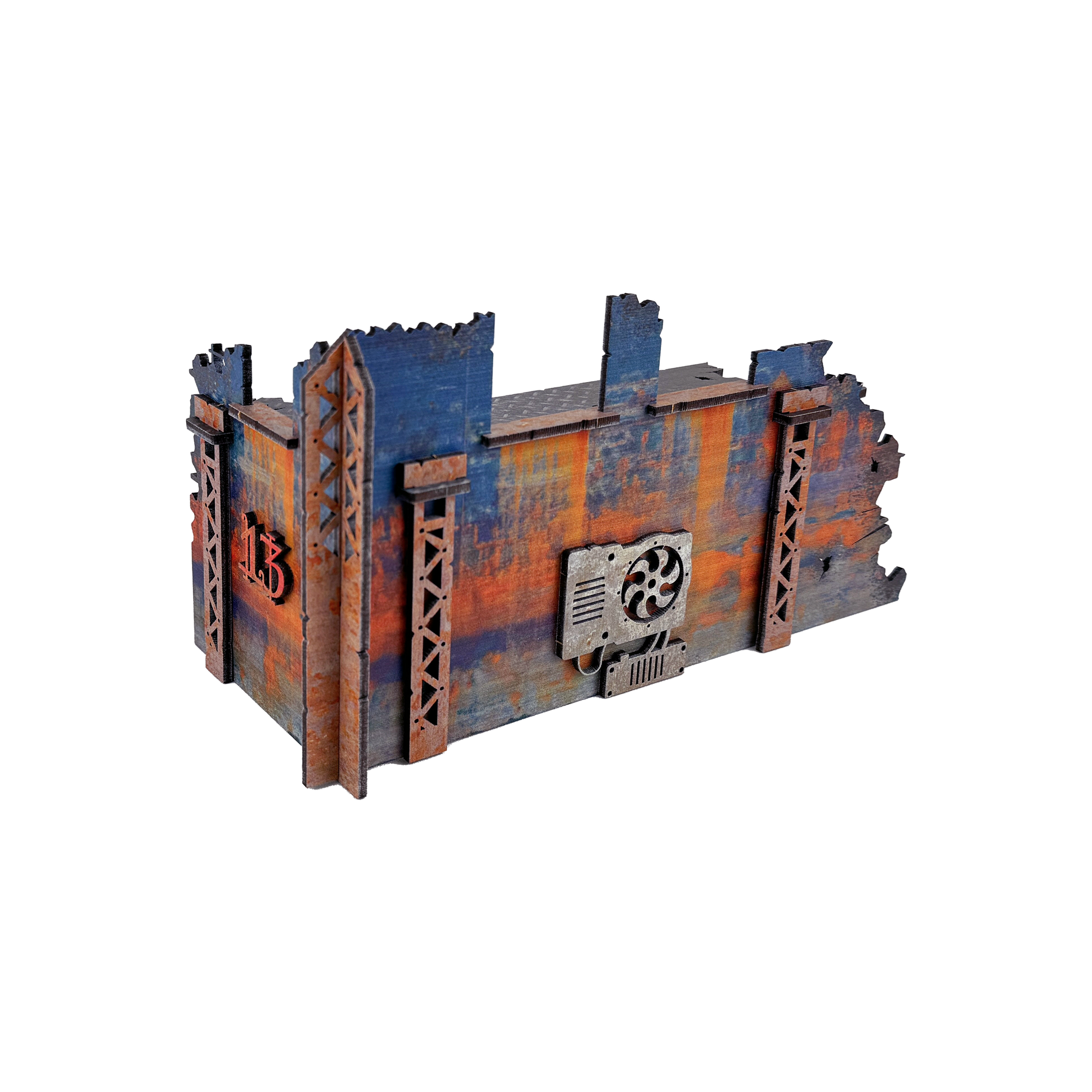 FLG Full Color Terrain: District 13 - Matched-Play Set | Frontline Gaming