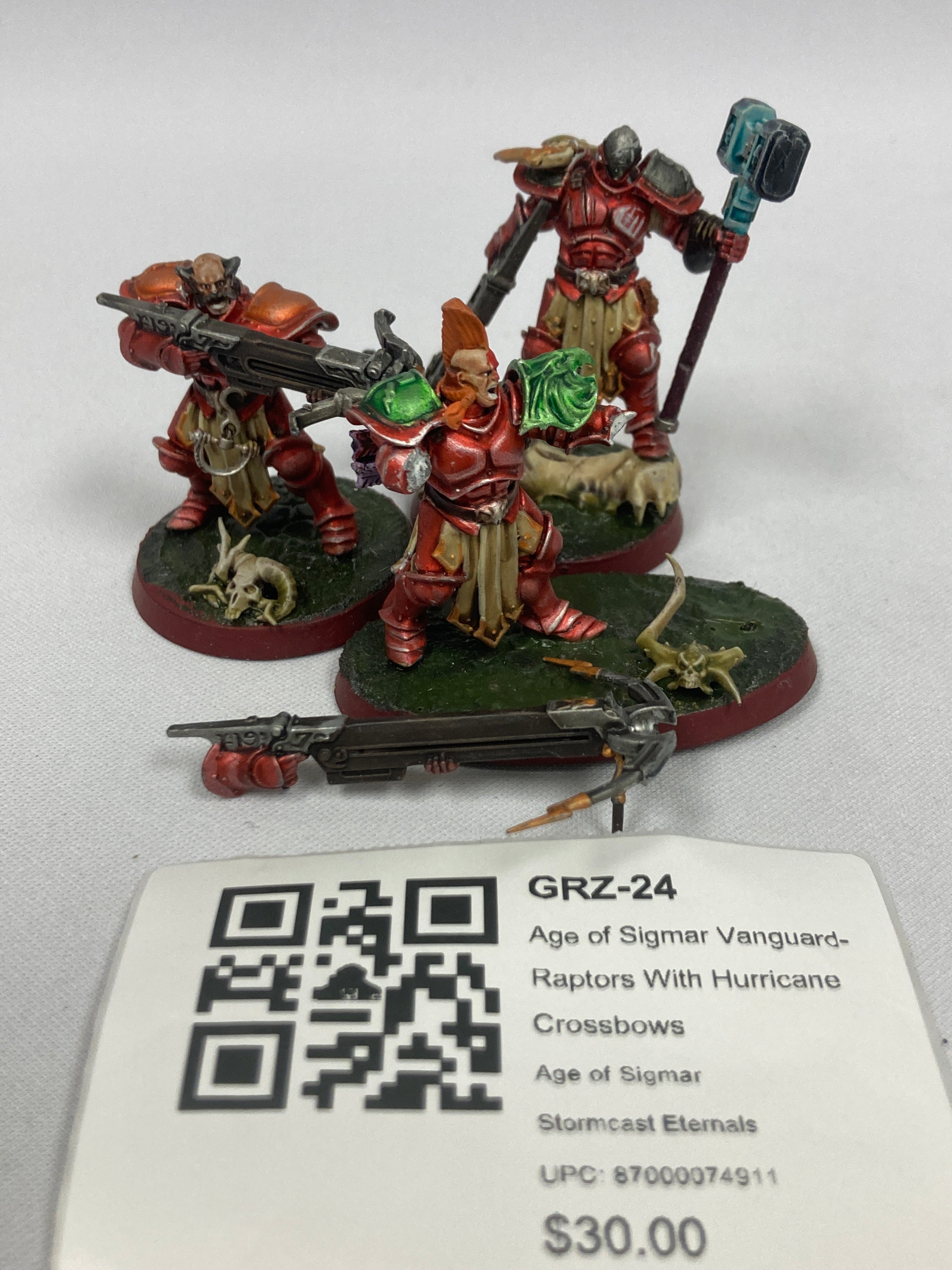 Age of Sigmar Vanguard-Raptors With Hurricane Crossbows GRZ-24 ...