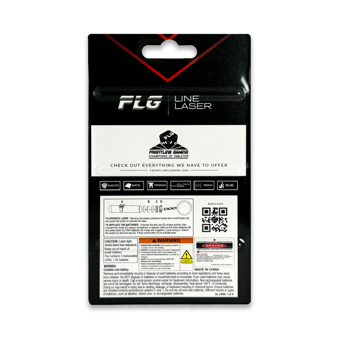 FLG Line Laser Pointer | Frontline Gaming