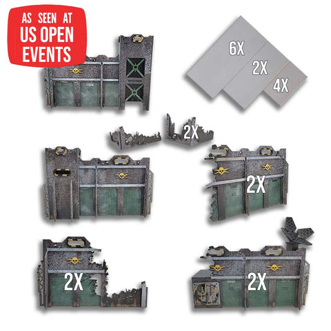 FLG Full Color Terrain: Matched-Play Terrain Set | Frontline Gaming