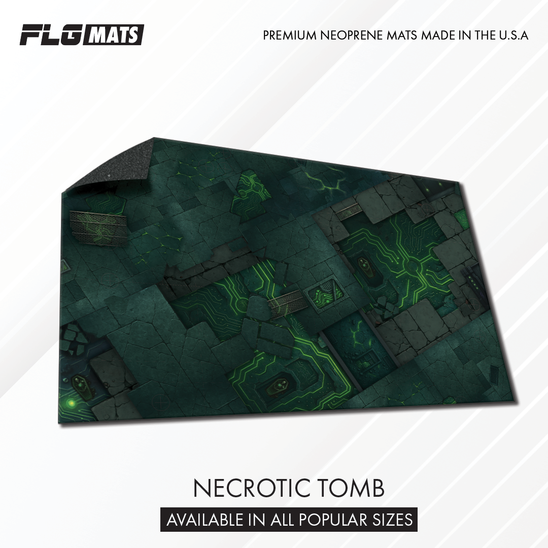 FLG Mats: Necrotic Tomb | Frontline Gaming