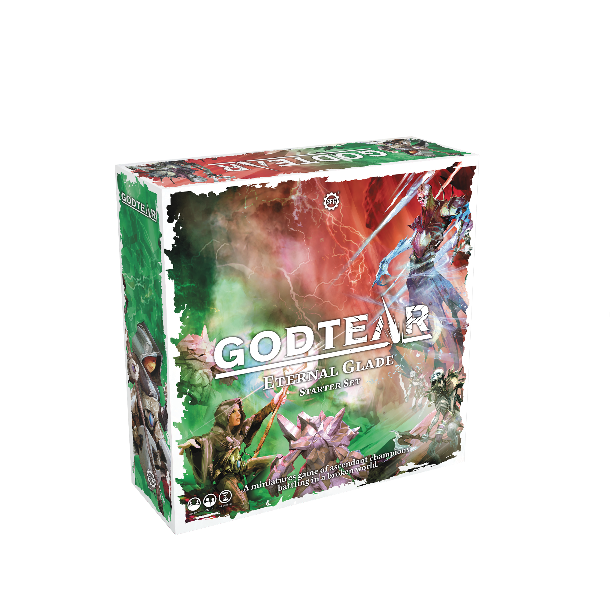 Godtear Eternal Glade Starter Set - Nia - The Crystalmancer / Morrigan ...