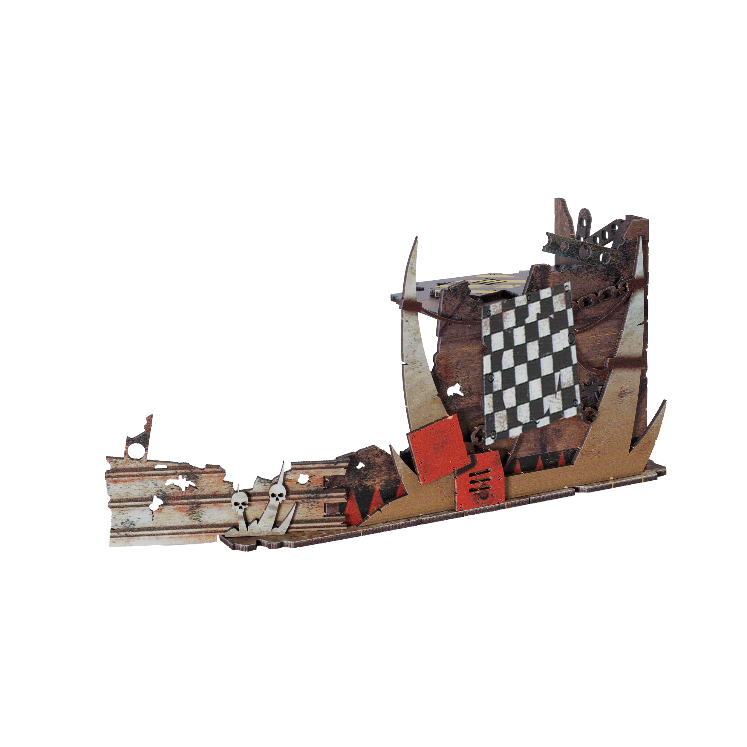 FLG Full Color Terrain: Da Skrap Yard - Matched-Play Set | Frontline Gaming