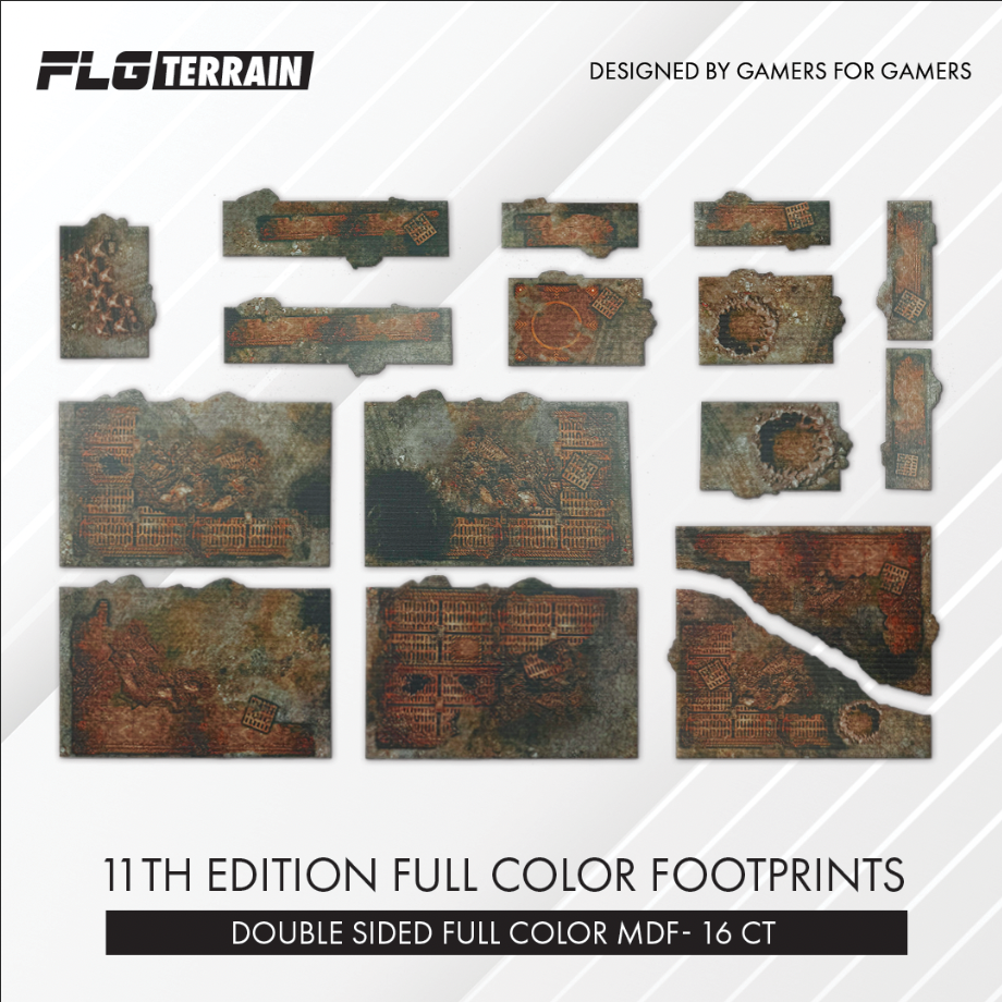 FLG Terrain: Matched-Play Terrain Bases | Frontline Gaming