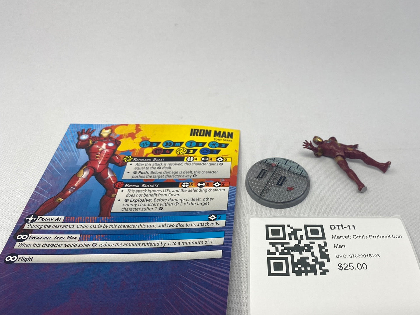 Marvel: Crisis Protocol Iron Man DTI-11 | Frontline Gaming