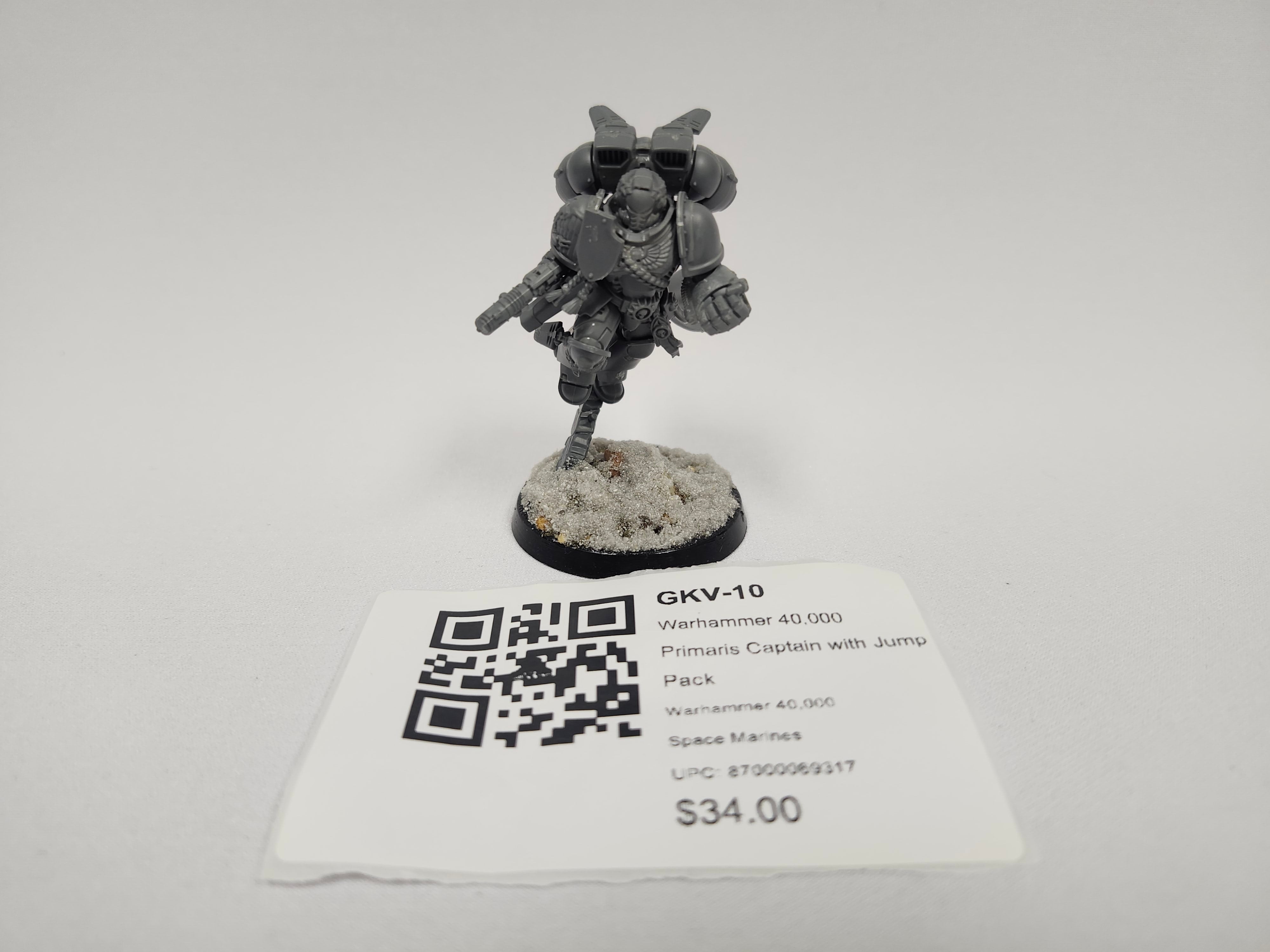 Warhammer 40,000 Primaris Captain with Jump Pack GKV-10 | Frontline Gaming