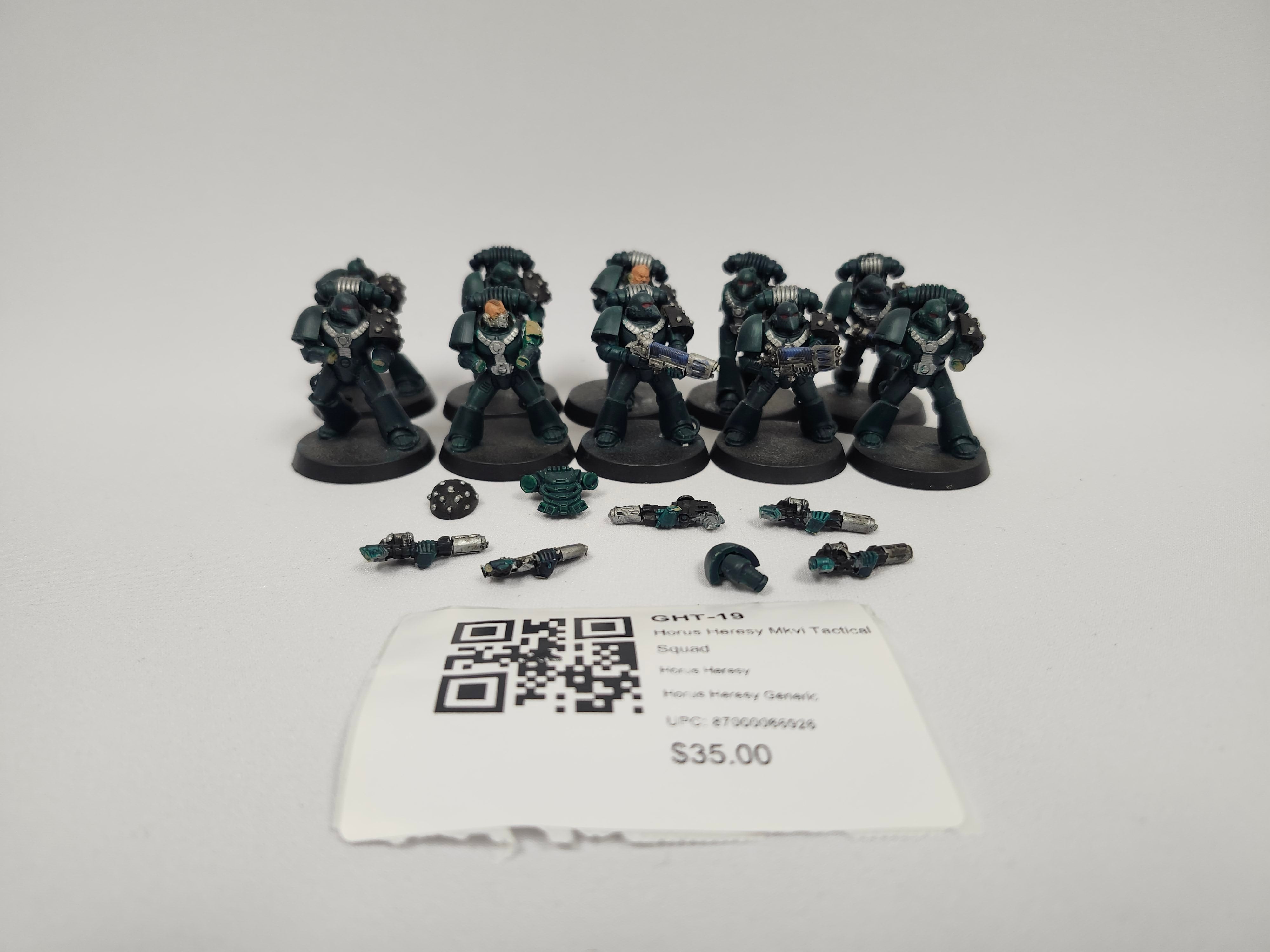 Horus Heresy Mkvi Tactical Squad GHT-19 | Frontline Gaming
