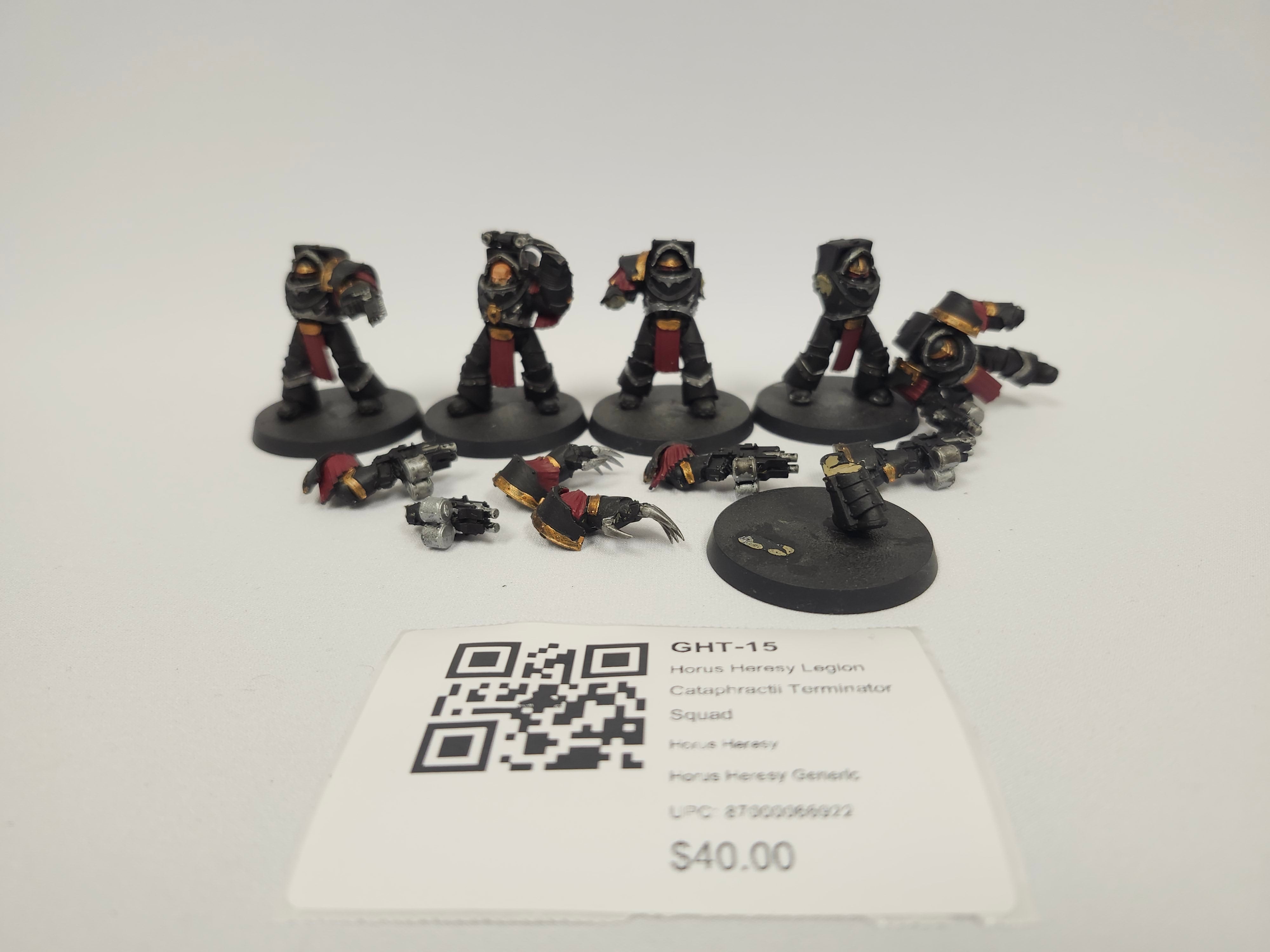 Horus Heresy Legion Cataphractii Terminator Squad GHT-15 | Frontline Gaming