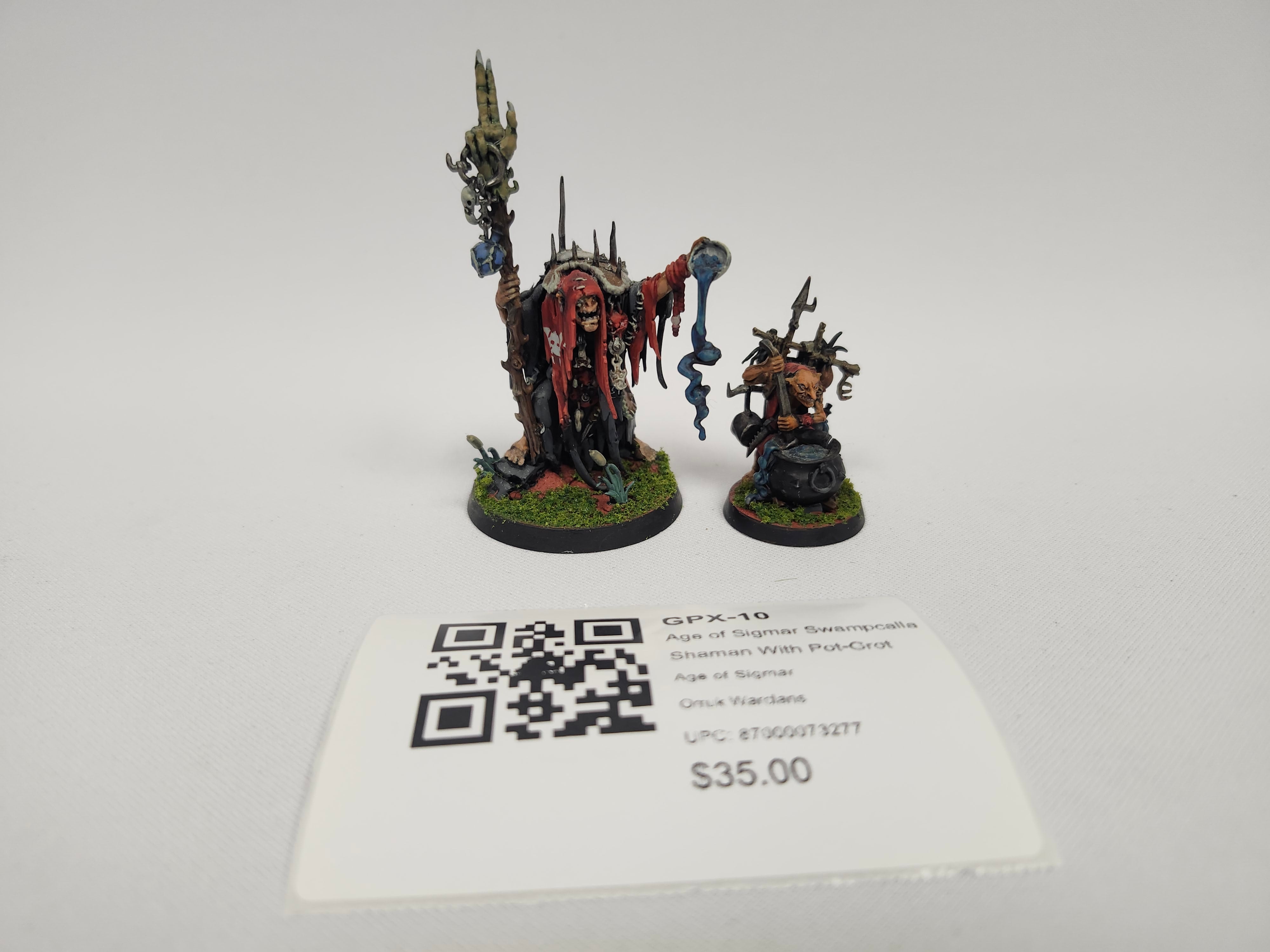 Age of Sigmar Swampcalla Shaman With Pot-Grot GPX-10 | Frontline Gaming