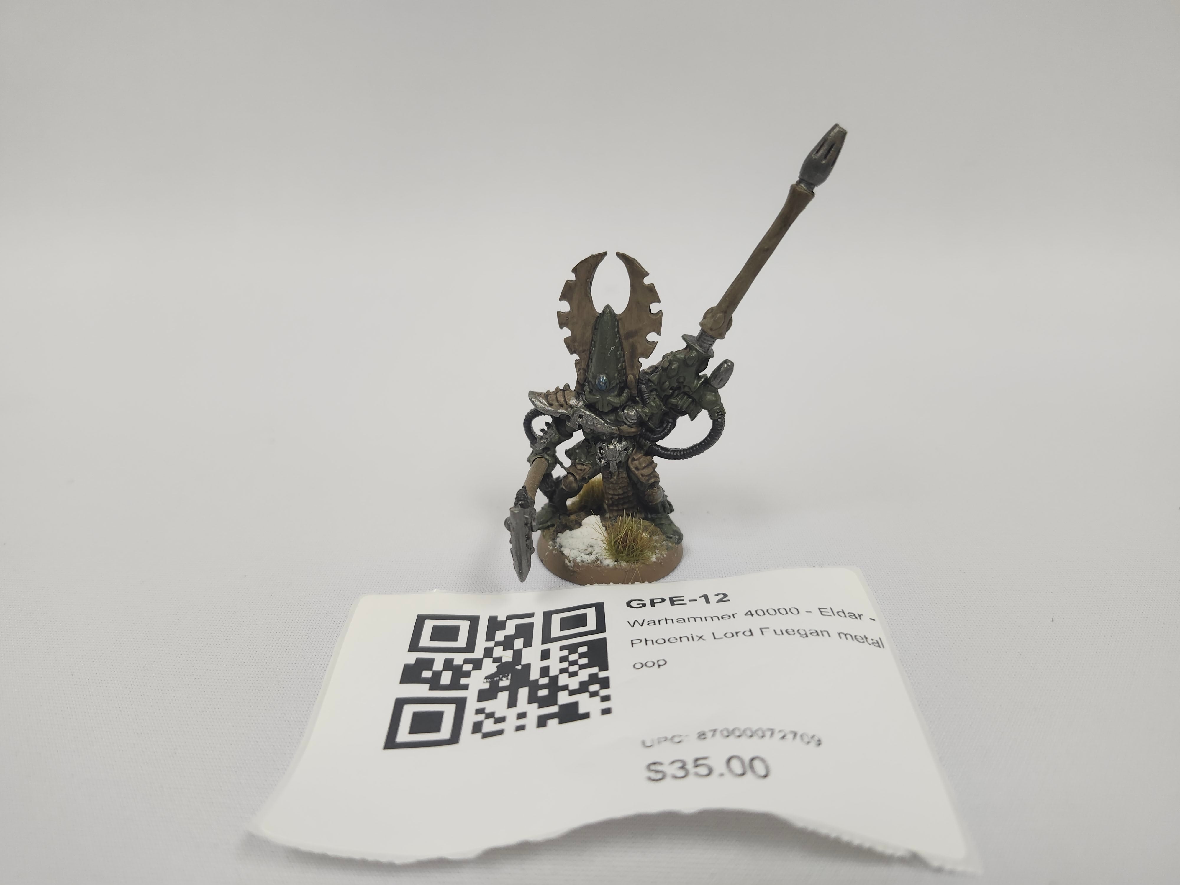 Warhammer 40000 - Eldar - Phoenix Lord Fuegan metal oop GPE-12 ...