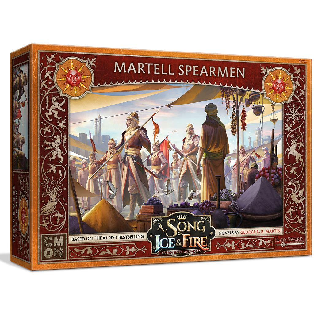 A Song of Ice and Fire: Tabletop Miniatures Game - Martell Spearmen ...