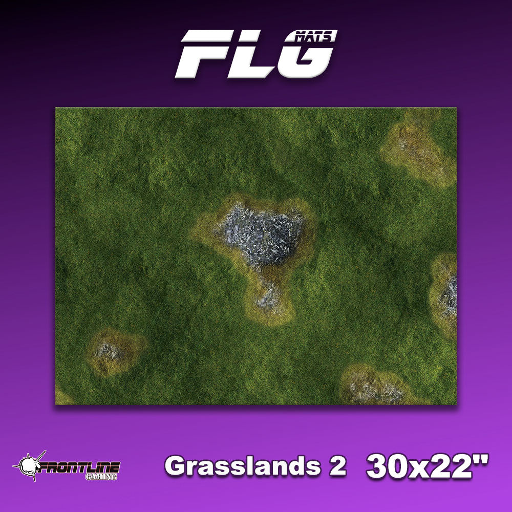 FLG Mats: Grasslands 2 | Frontline Gaming