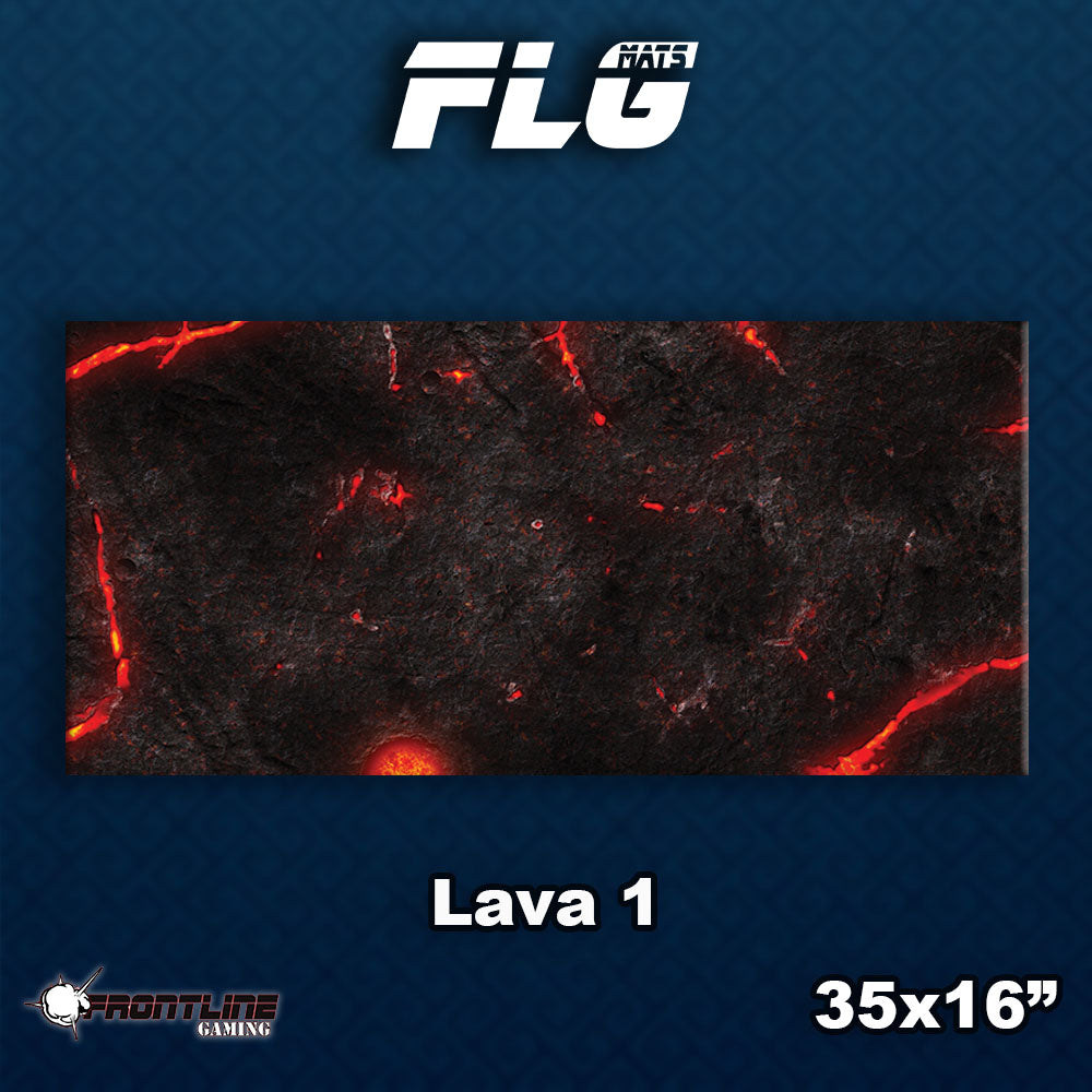 FLG Mats: Lava 1 | Frontline Gaming