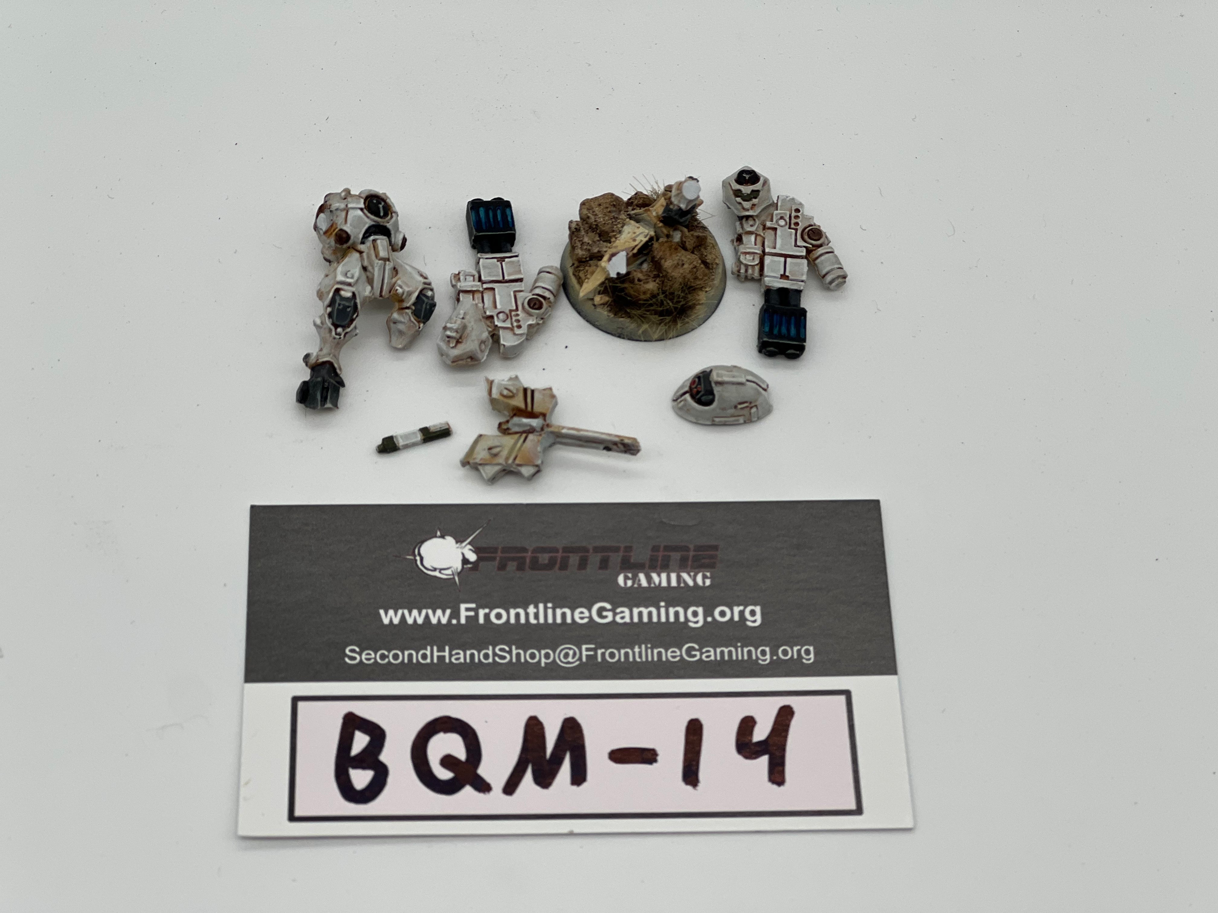 Warhammer 40K Tau Empire XV9 with Twin-Linked Burst Cannon BQM-14 ...