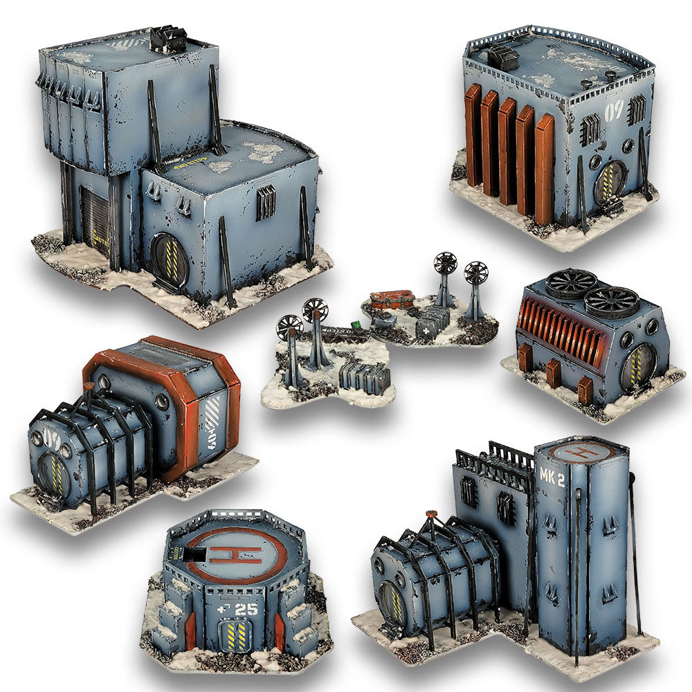 FLG Terrain: Research Outpost Complete Set | Frontline Gaming