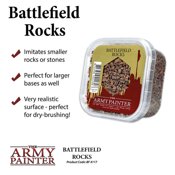 The Army Painter: Basing, Battlefield Rocks | Frontline Gaming