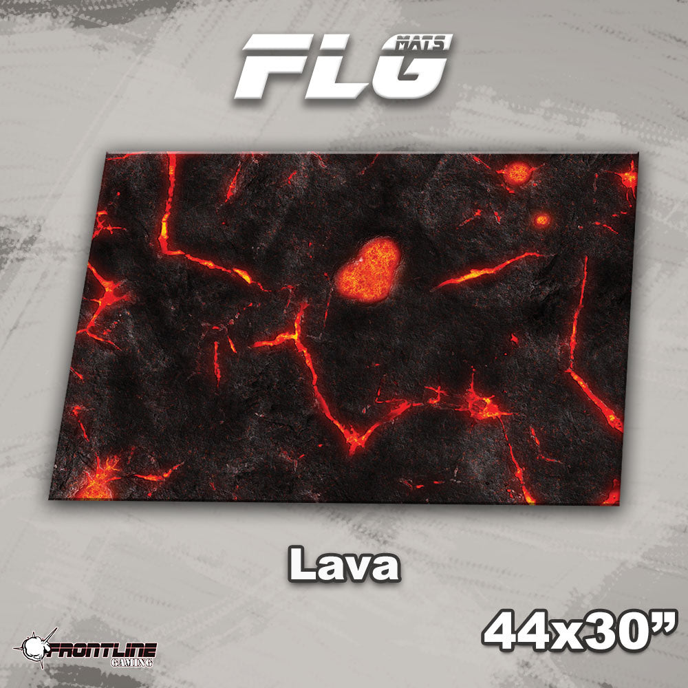 FLG Mats: Lava 1 | Frontline Gaming