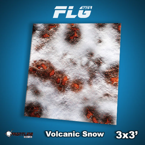 FLG Mats: Volcanic Snow | Frontline Gaming